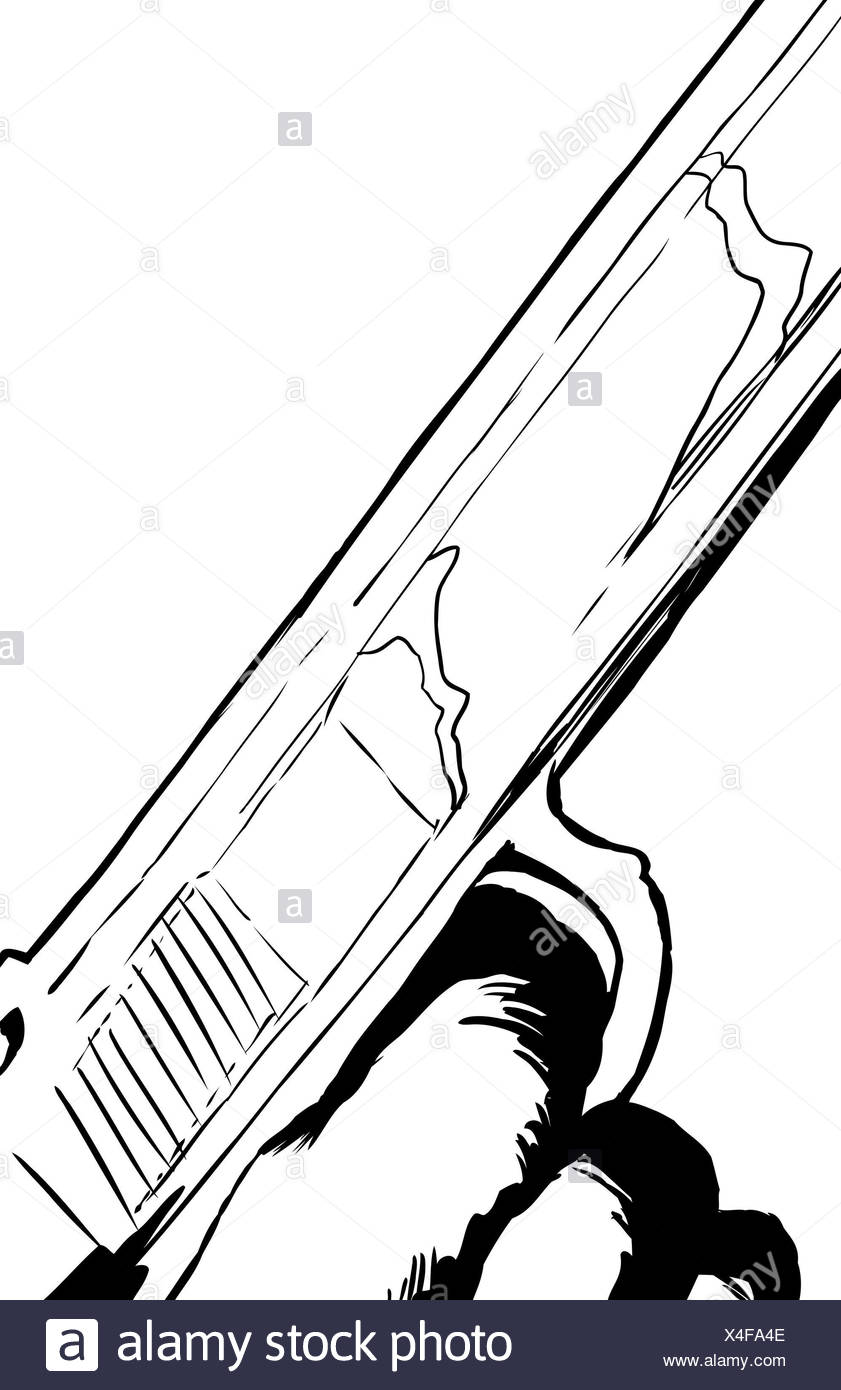 Very Pistol Black and White Stock Photos & Images - Alamy