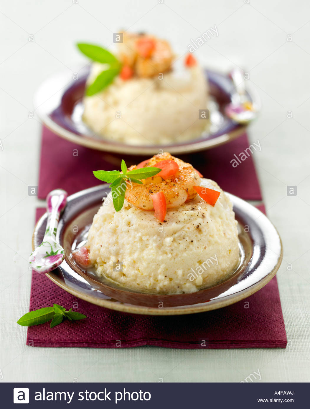 Seafood Timbale Stock Photos & Seafood Timbale Stock Images - Alamy