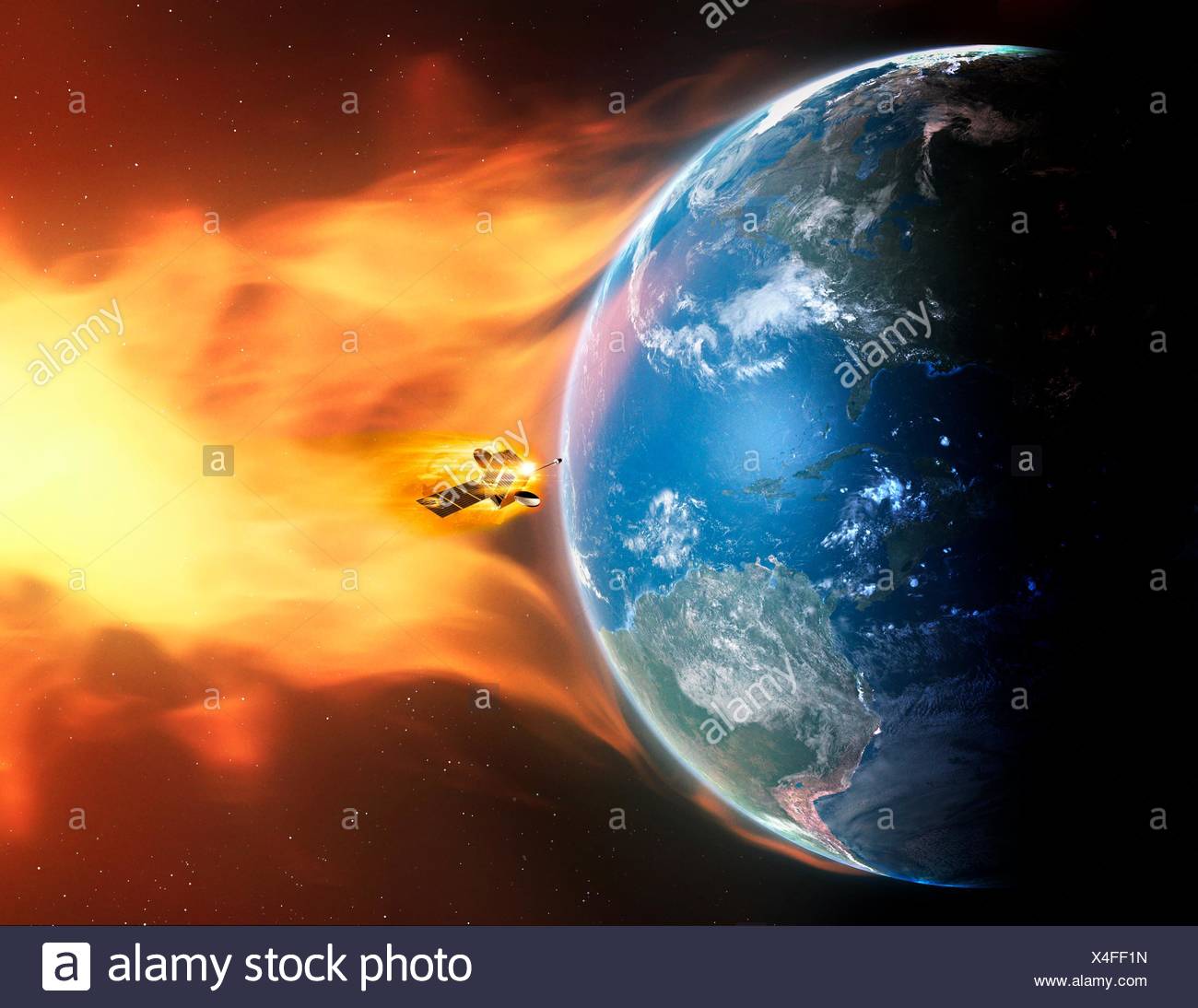 Sun And Coronal Mass Ejection High Resolution Stock Photography and ...