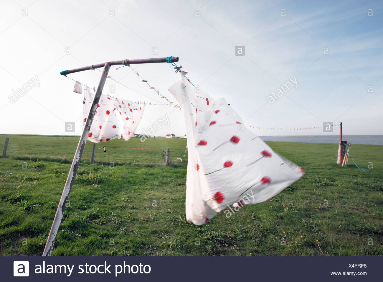 Wash Day Clothes Line Clothesline High Resolution Stock Photography and ...