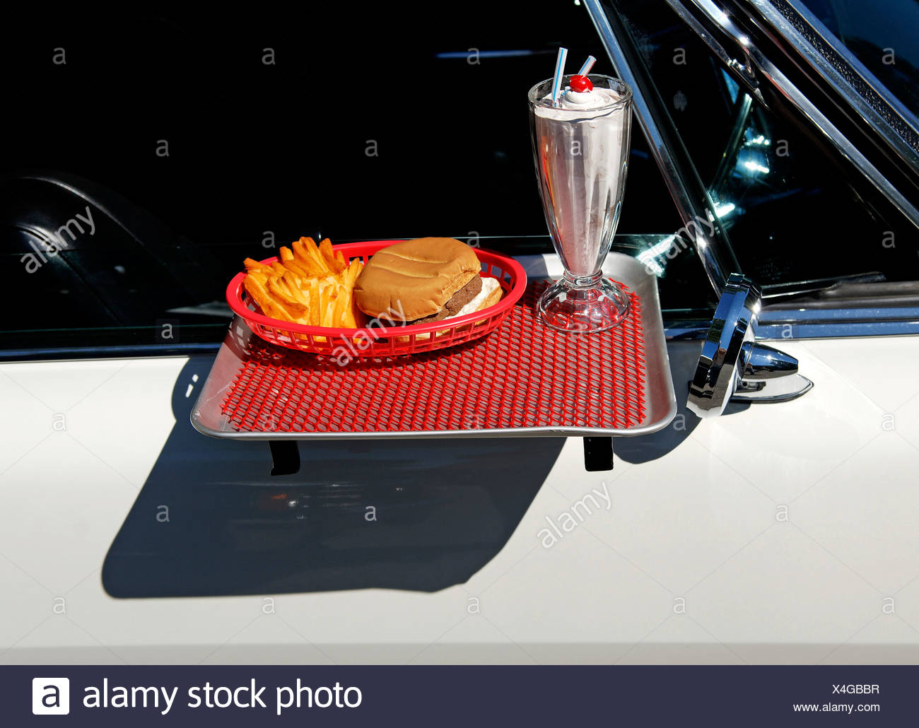 Burgers In A Tray High Resolution Stock Photography and Images - Alamy