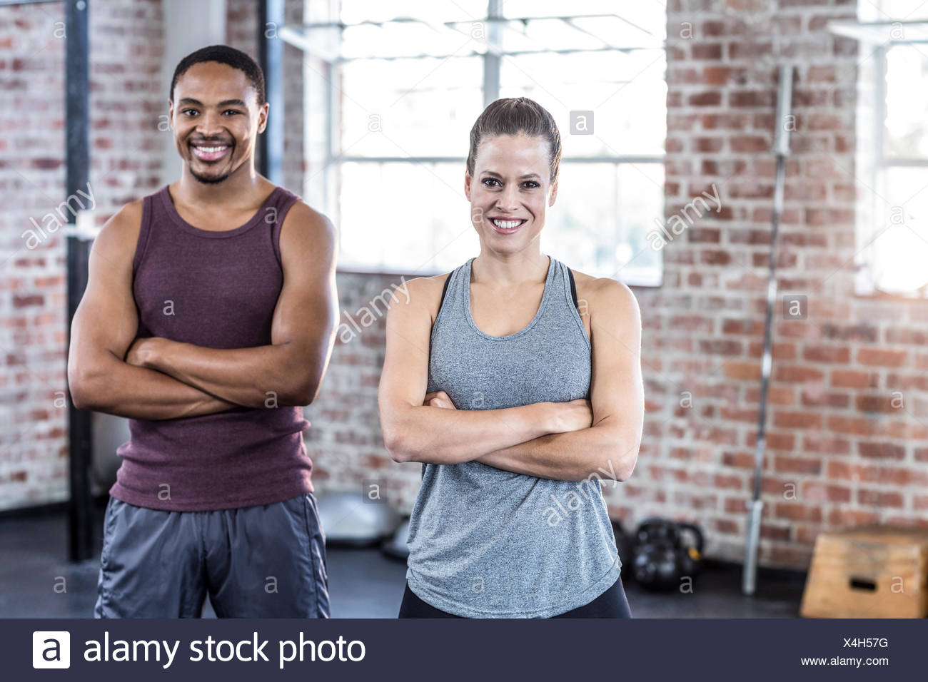 Black Couple Working Out Together High Resolution Stock Photography and ...
