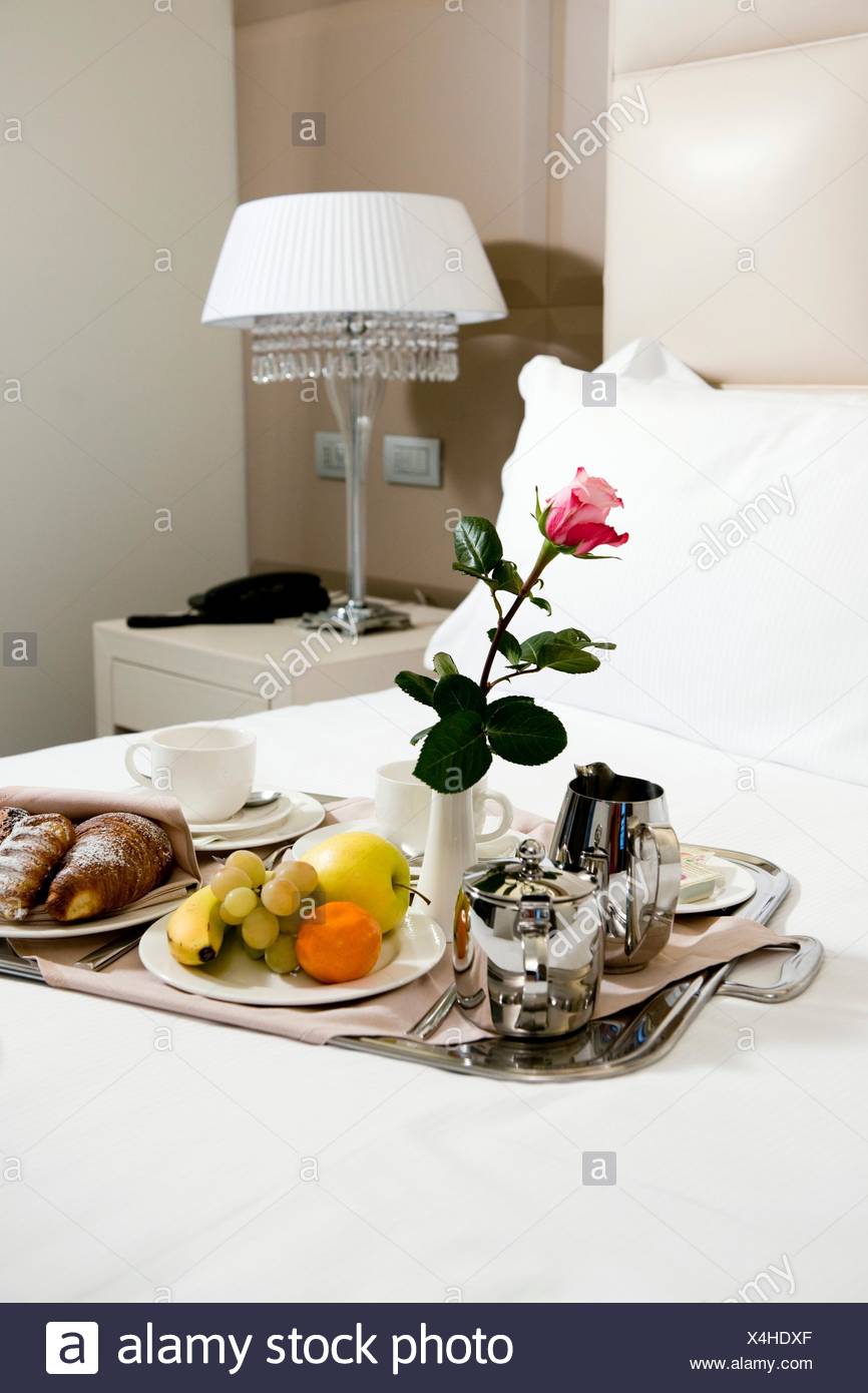 Room Service Tray High Resolution Stock Photography and Images - Alamy