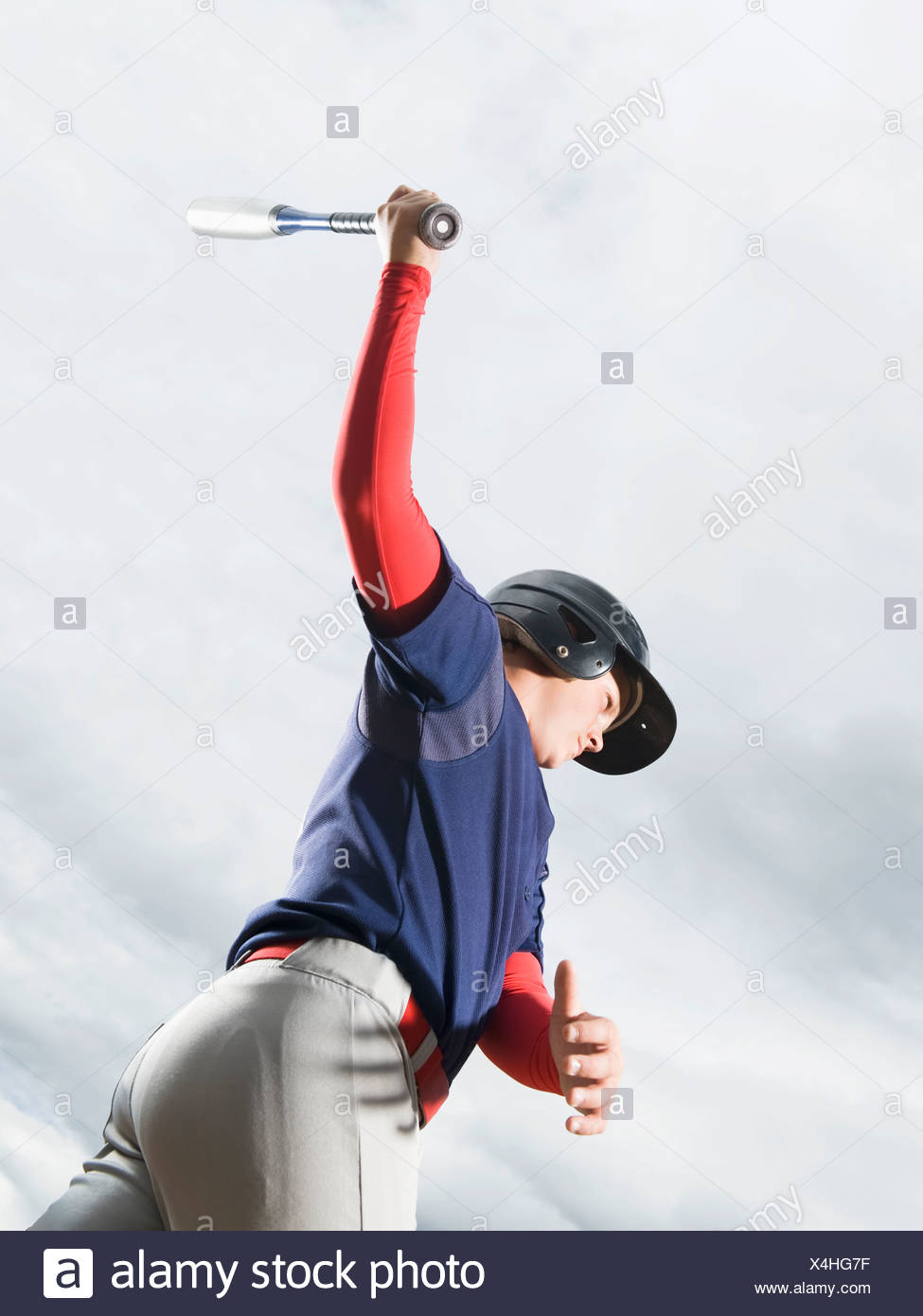 Boy Baseball Bat Swing High Resolution Stock Photography and Images - Alamy