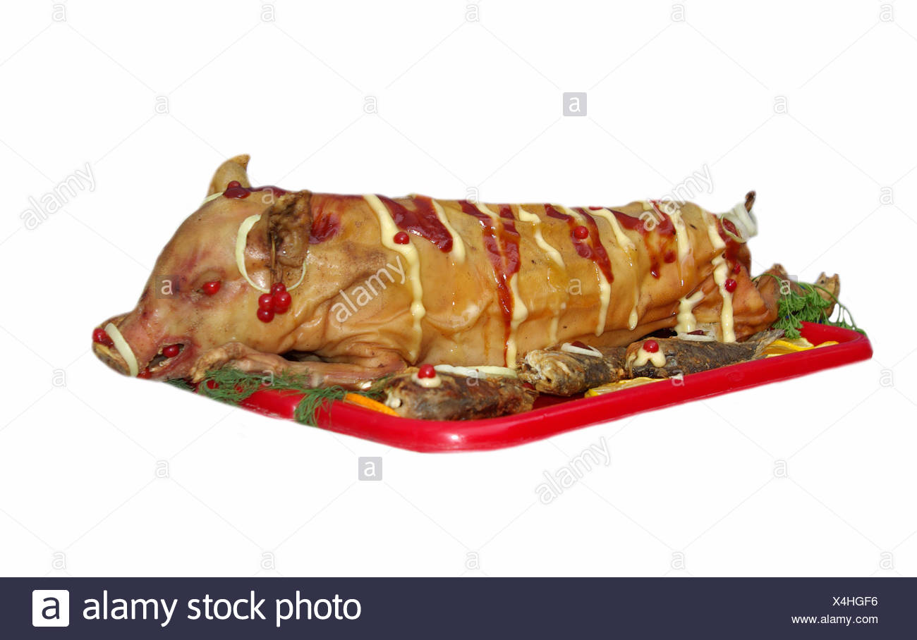Pig Head Feast High Resolution Stock Photography and Images - Alamy
