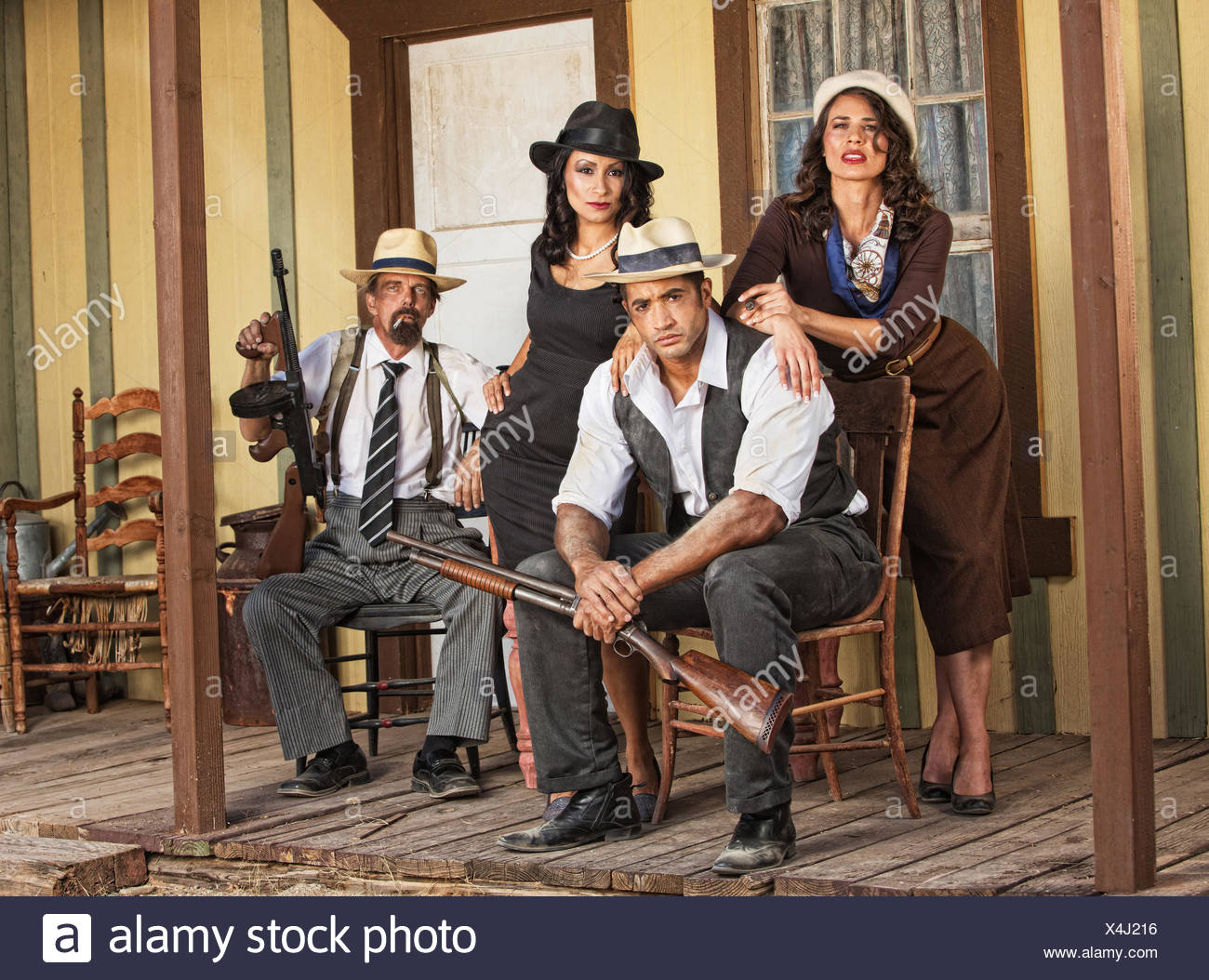 Gangsters Group High Resolution Stock Photography and Images - Alamy