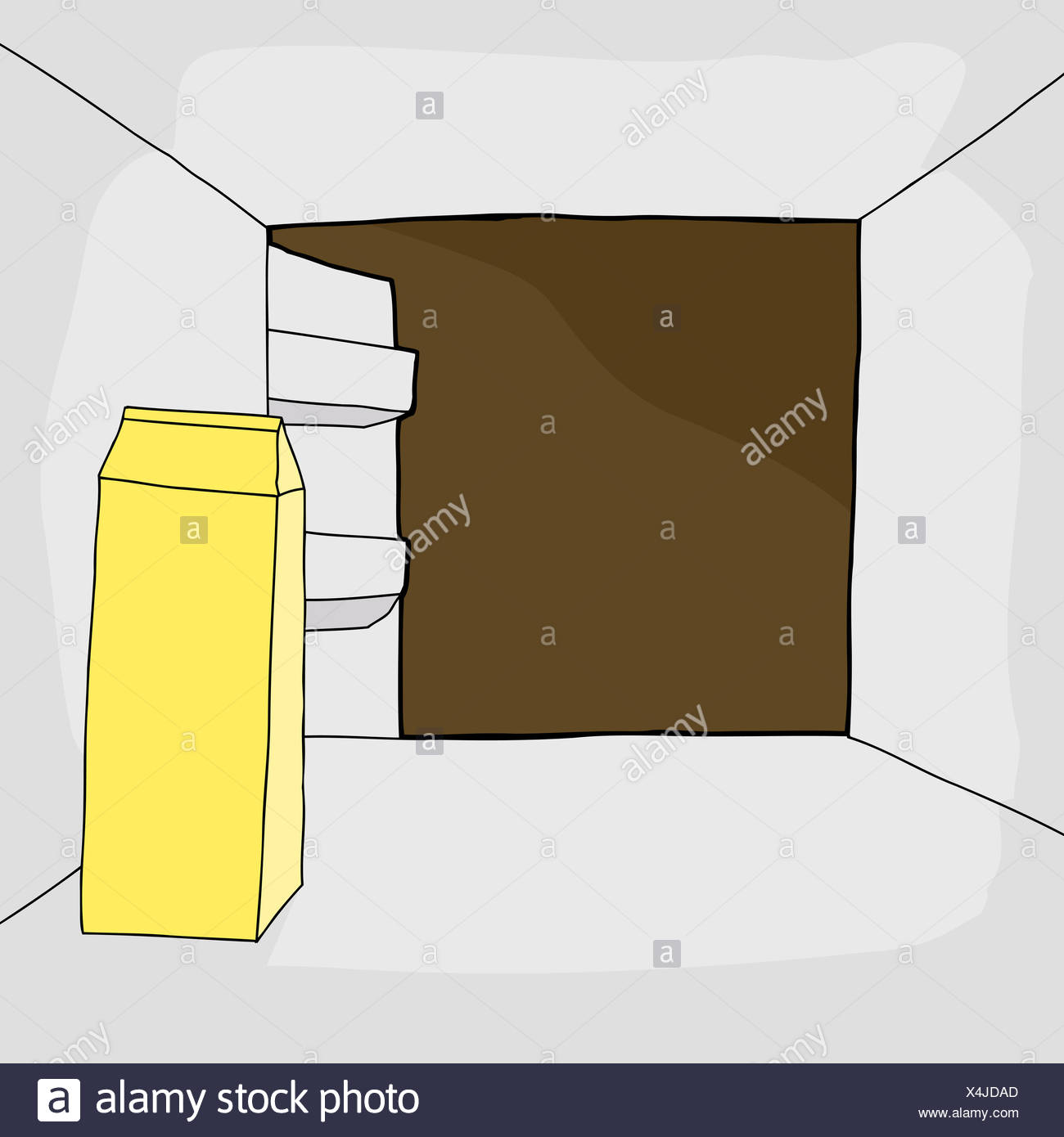 Cartoon Fridge High Resolution Stock Photography and Images - Alamy