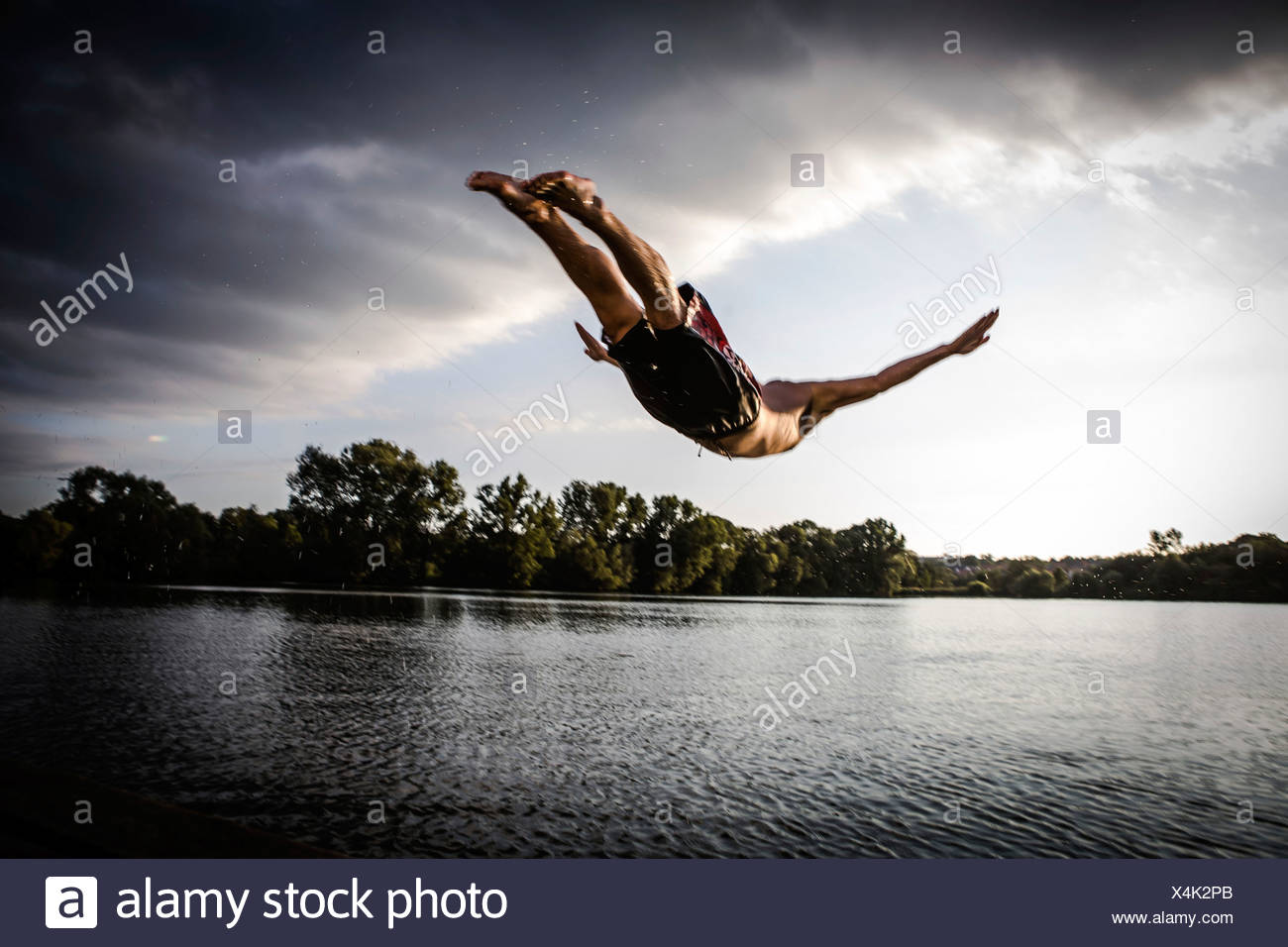 Person Plunging High Resolution Stock Photography and Images - Alamy