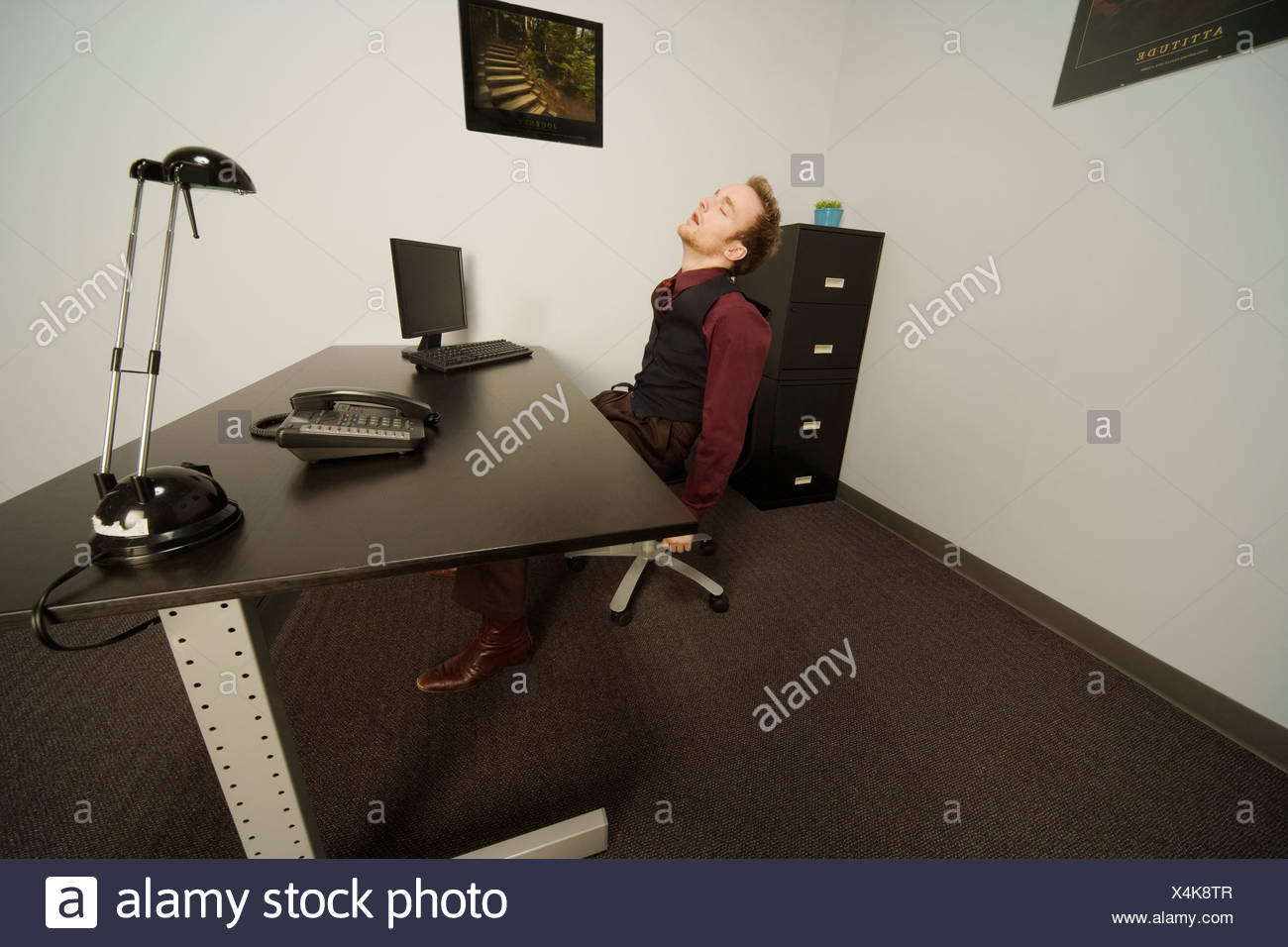 Asleep At Work High Resolution Stock Photography and Images - Alamy