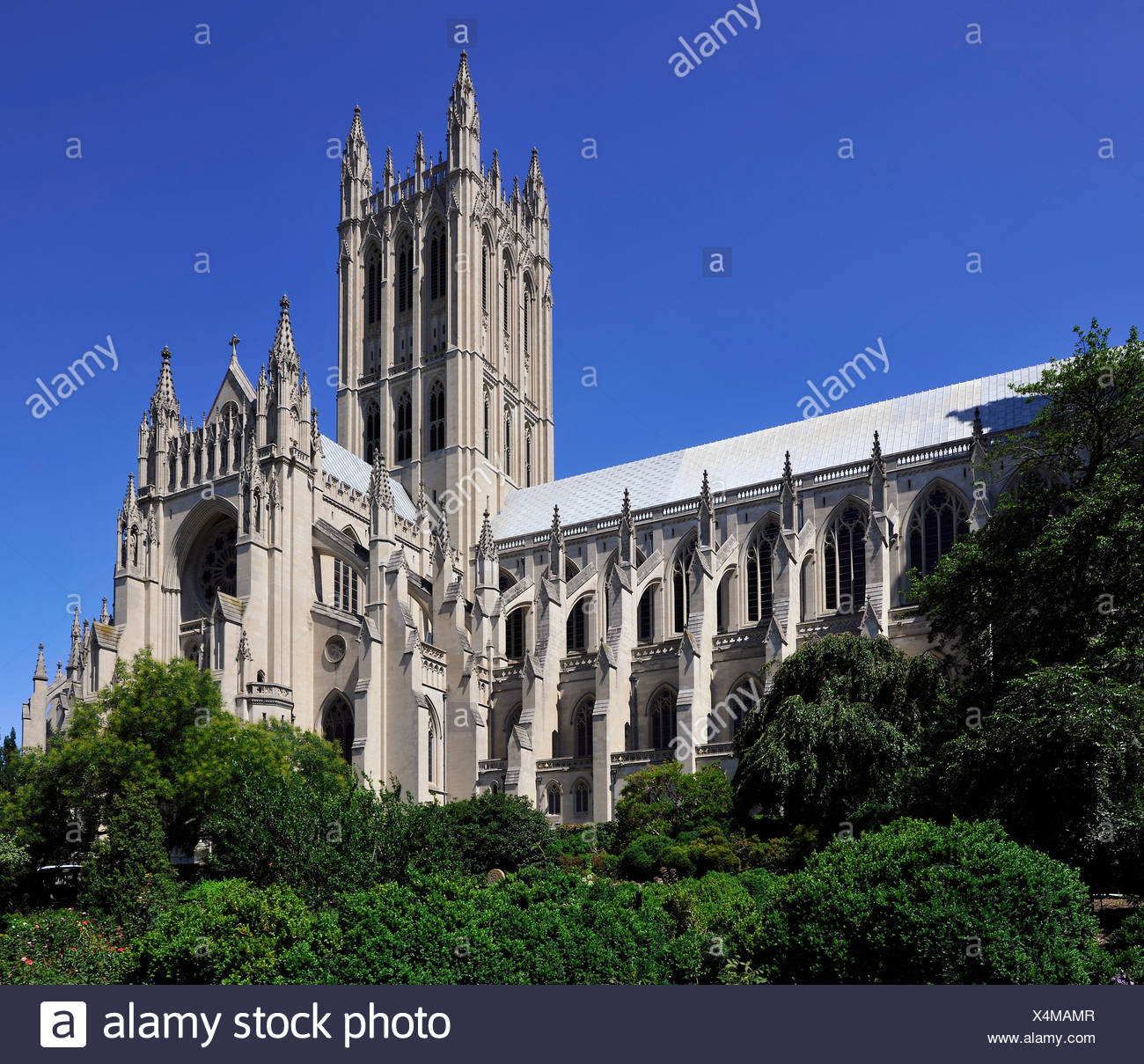 Neogothic Cathedral Tower Stock Photos & Neogothic Cathedral Tower ...