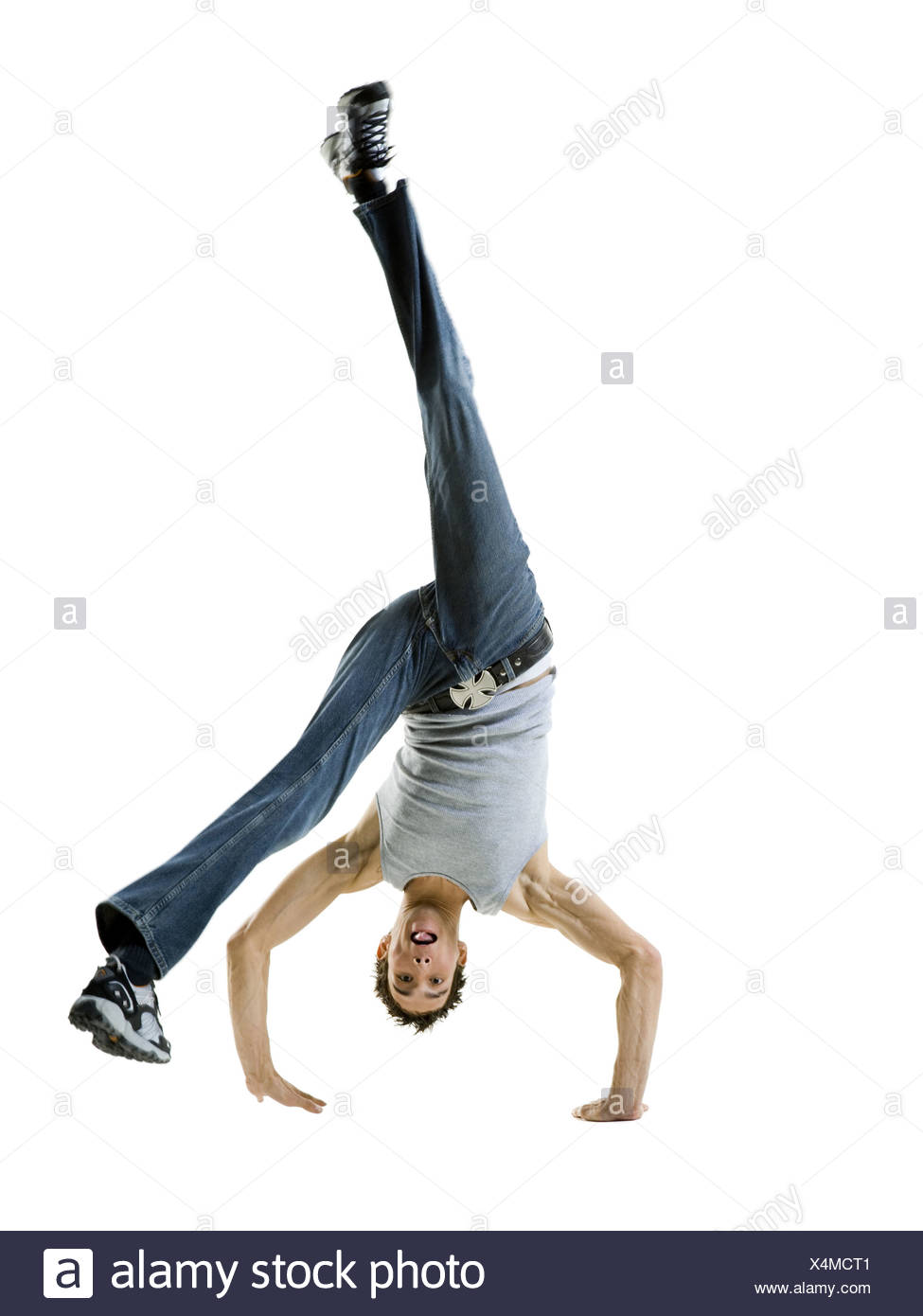 Silhouette Man Doing Back Flip High Resolution Stock Photography and ...