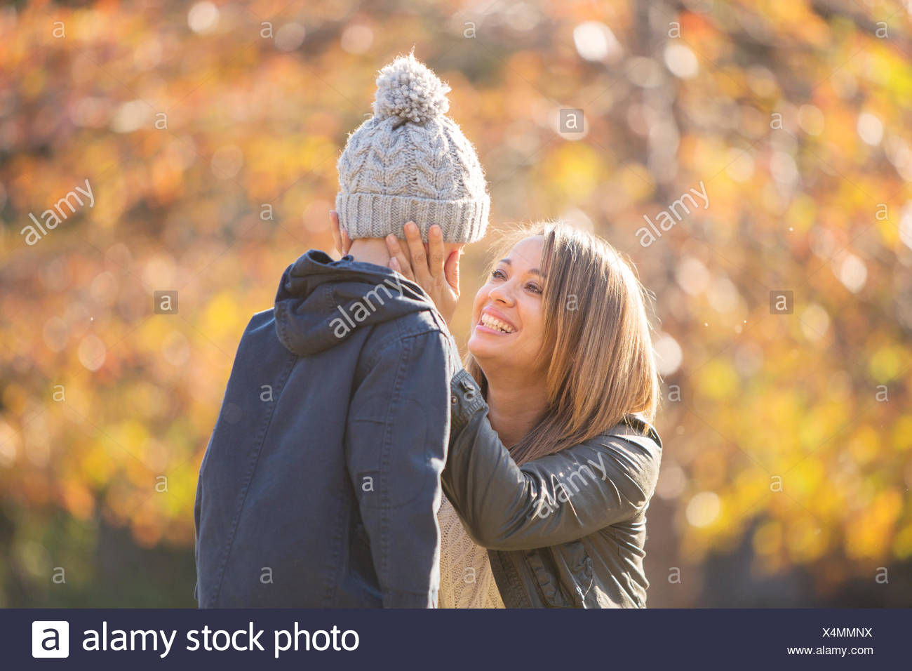 Boy Touching Head High Resolution Stock Photography and Images - Alamy