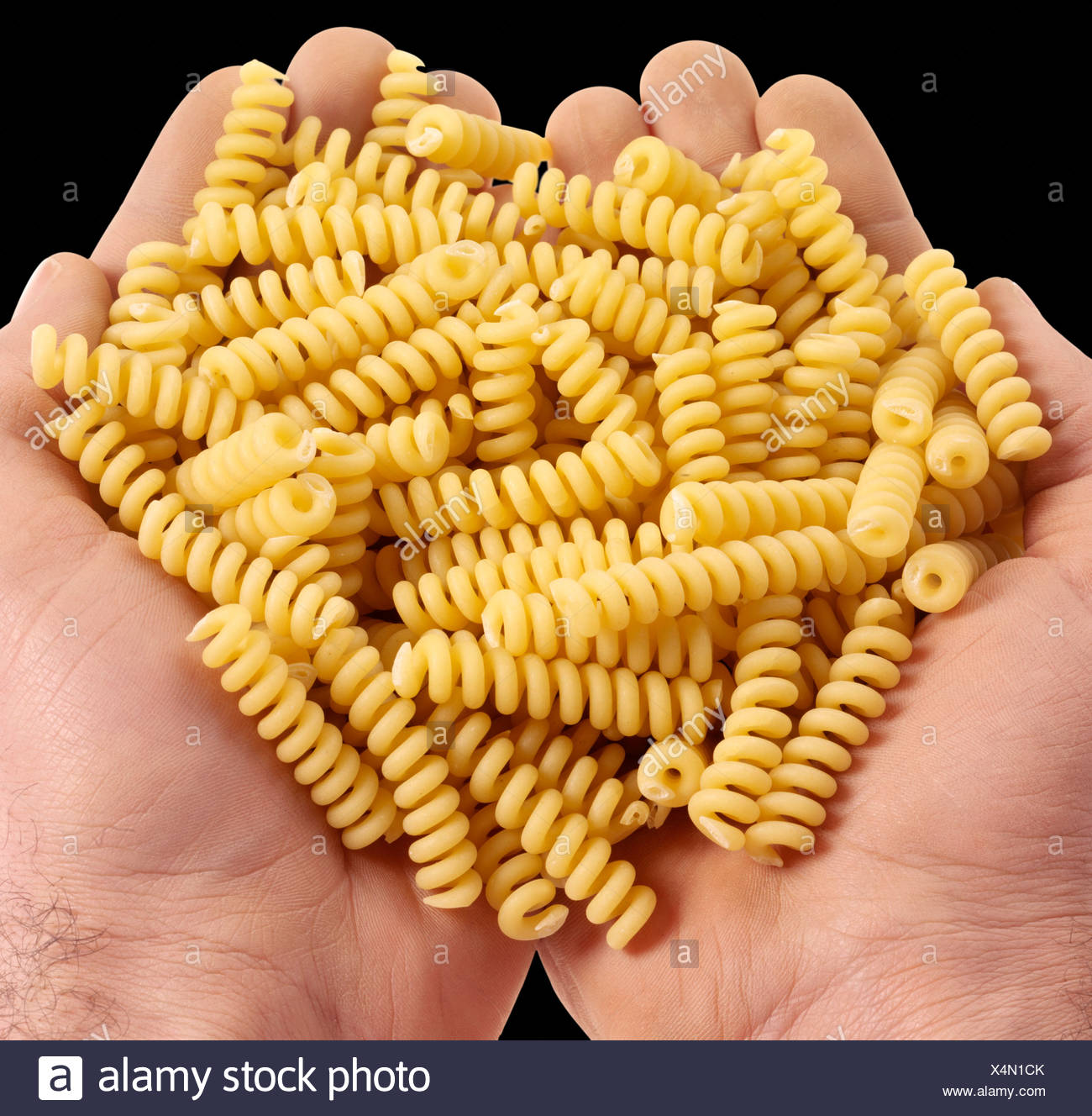 Curly Pasta High Resolution Stock Photography and Images - Alamy