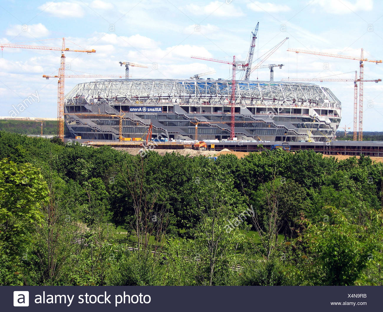 Fc Bayern Munich Allianz Arena High Resolution Stock Photography and ...