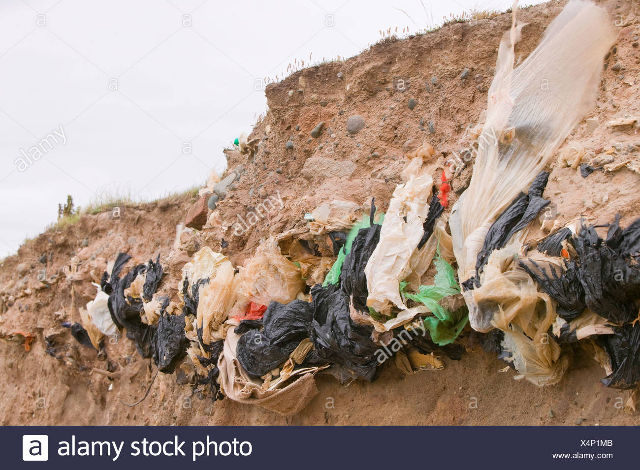 Plastic Rubbish In The Land High Resolution Stock Photography and ...