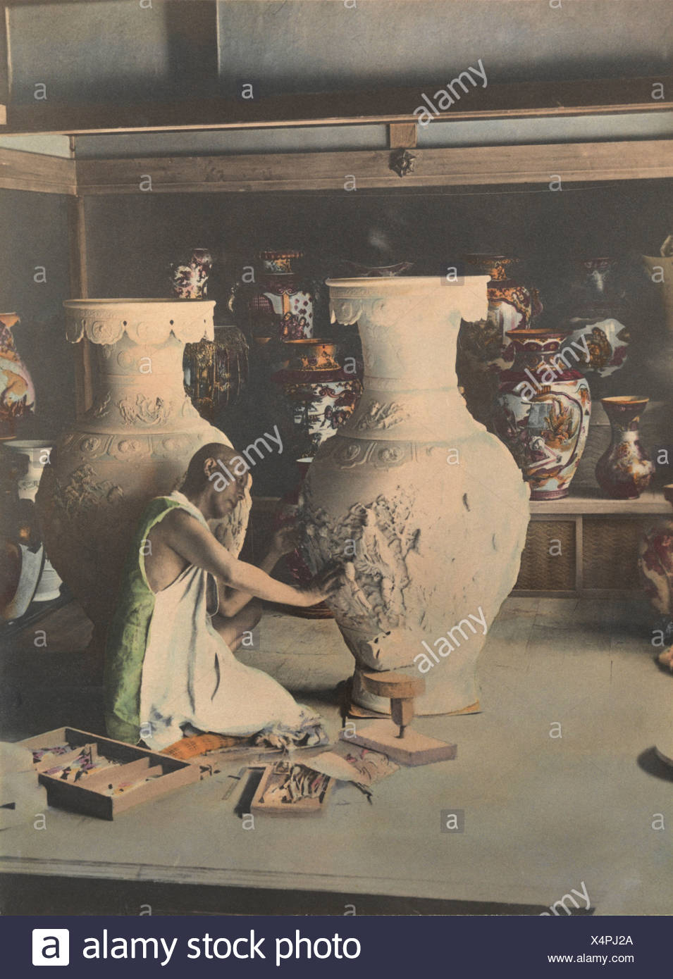 Japanese Craftsman Stock Photos & Japanese Craftsman Stock Images - Alamy