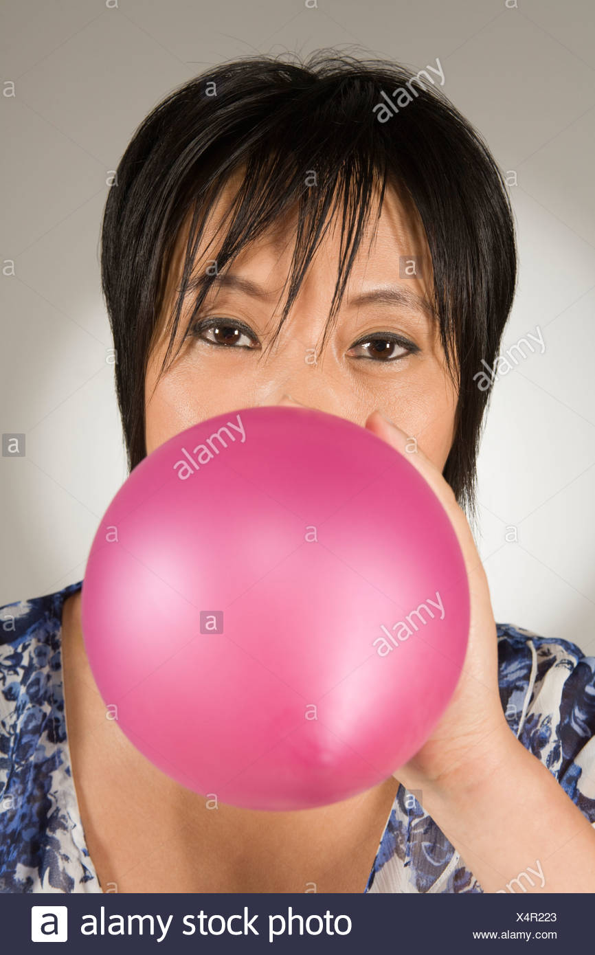 Puffed Cheeks Woman Stock Photos & Puffed Cheeks Woman Stock Images - Alamy