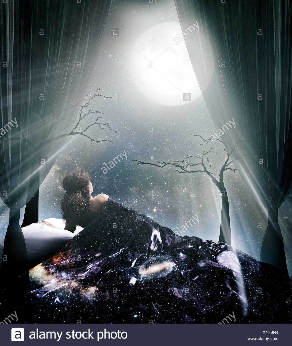 Sleepwalker Woman High Resolution Stock Photography and Images - Alamy