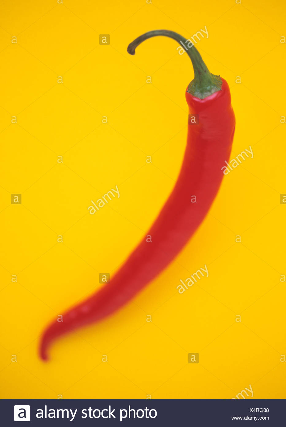 Single Red Chilli High Resolution Stock Photography and Images - Alamy