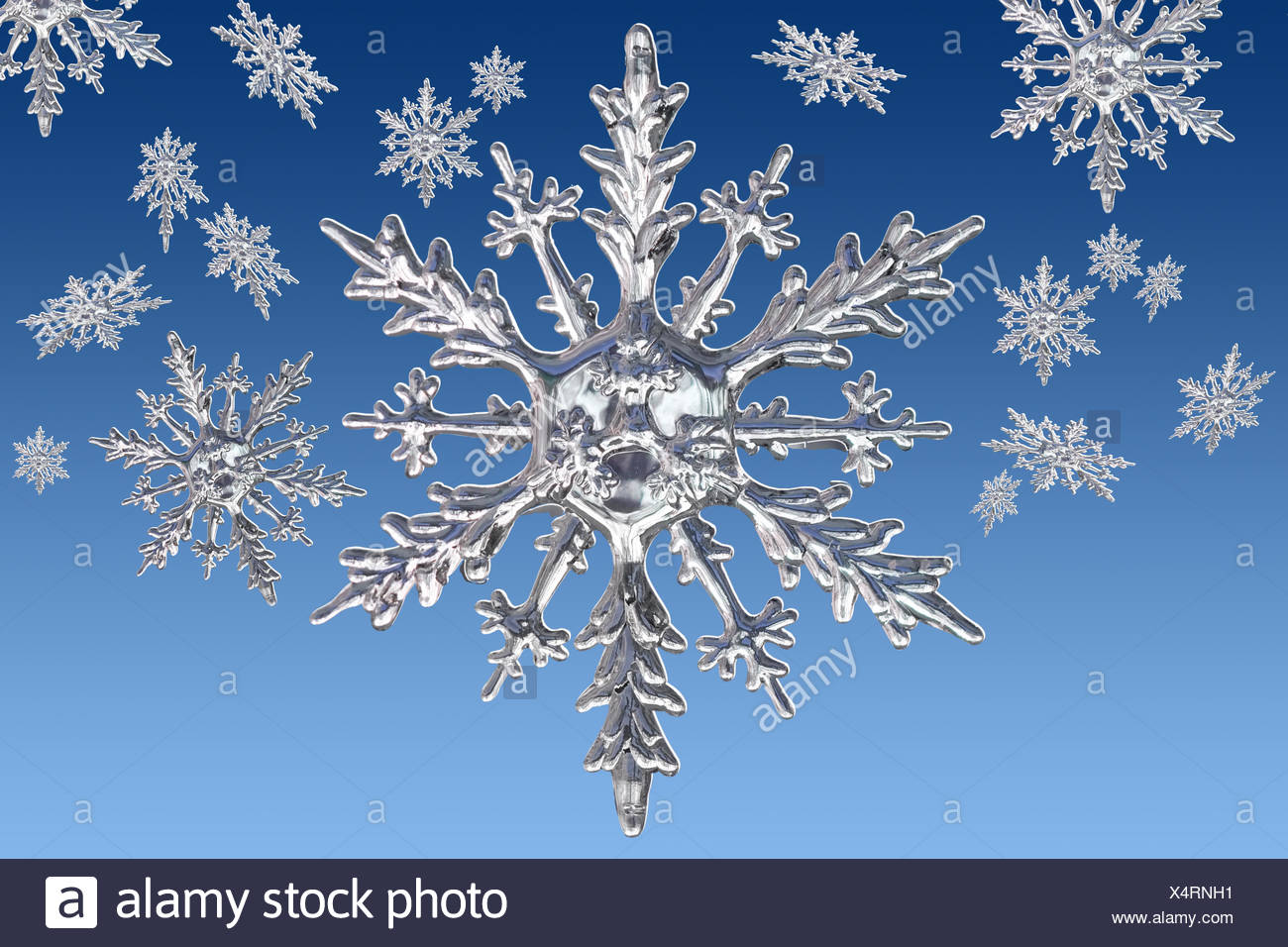 Schneeflocke Grafik High Resolution Stock Photography and Images - Alamy