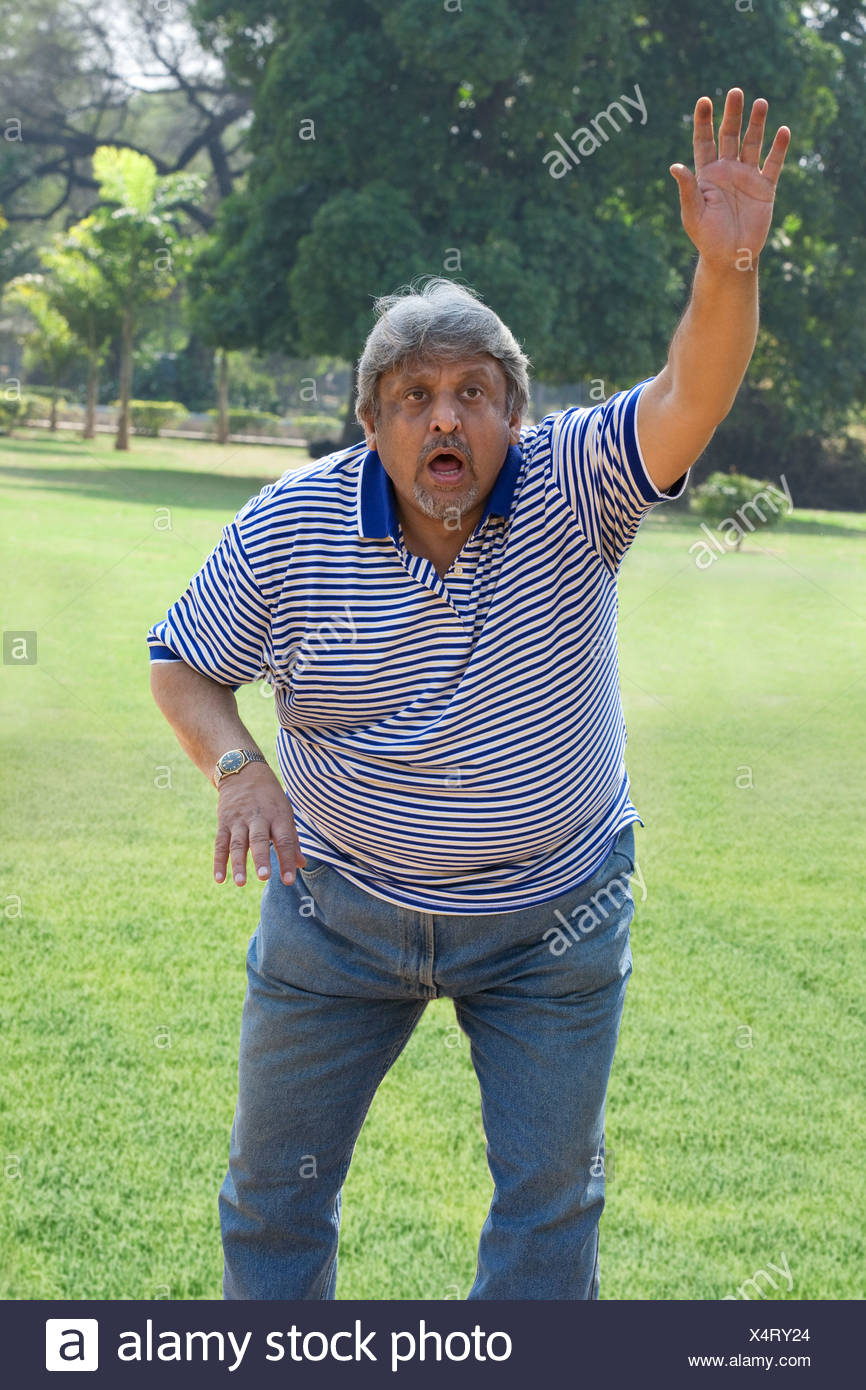 Man Signalling High Resolution Stock Photography and Images - Alamy