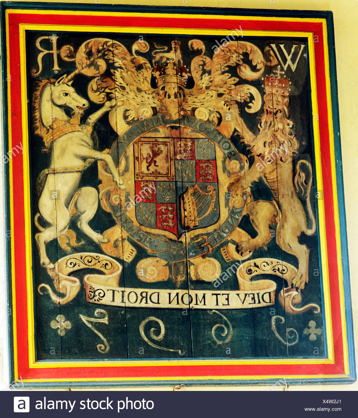 Coat Of Arms Of King Charles 1st Stock Photos & Coat Of Arms Of King ...