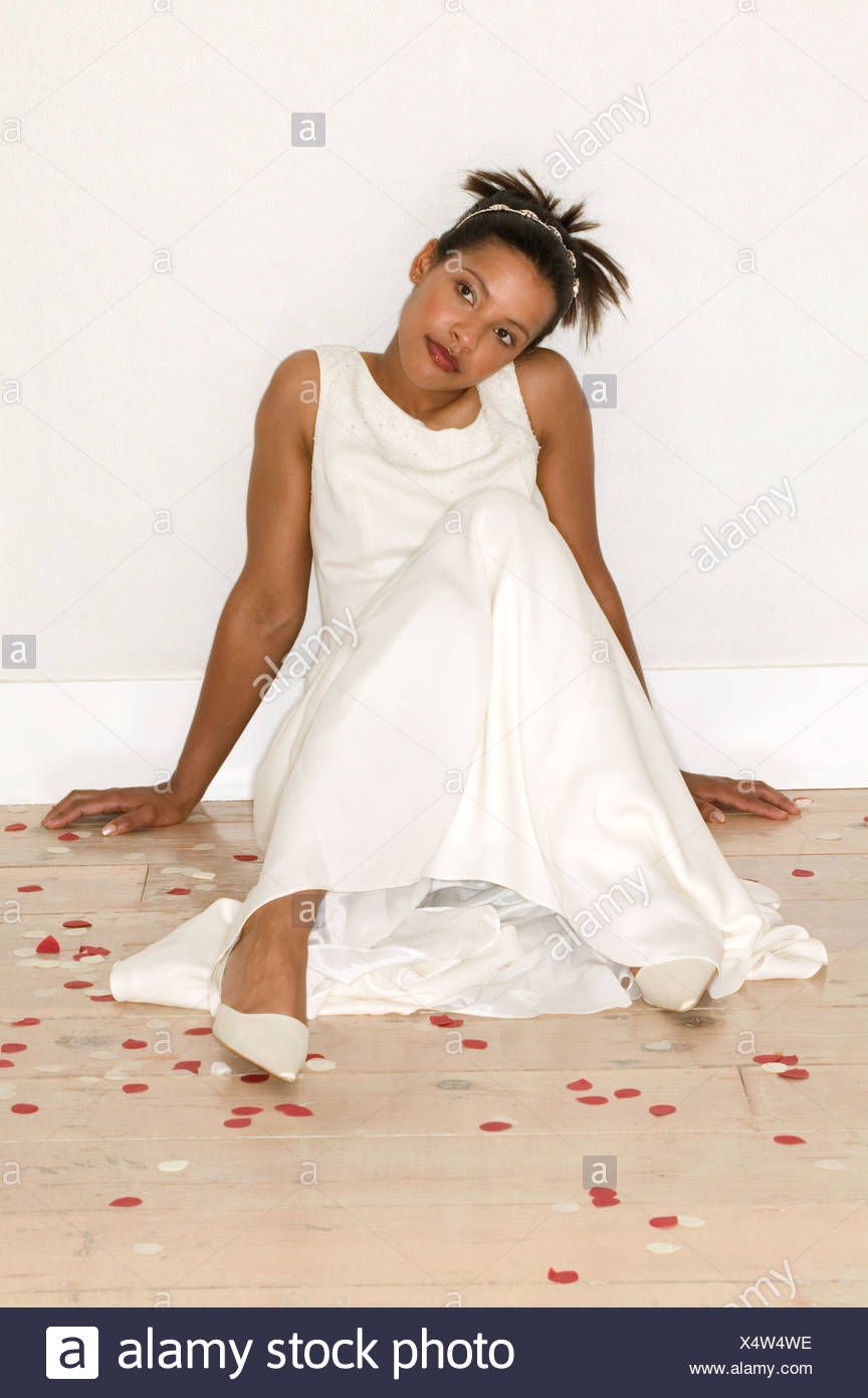 Bride Sitting On Floor High Resolution Stock Photography and Images - Alamy