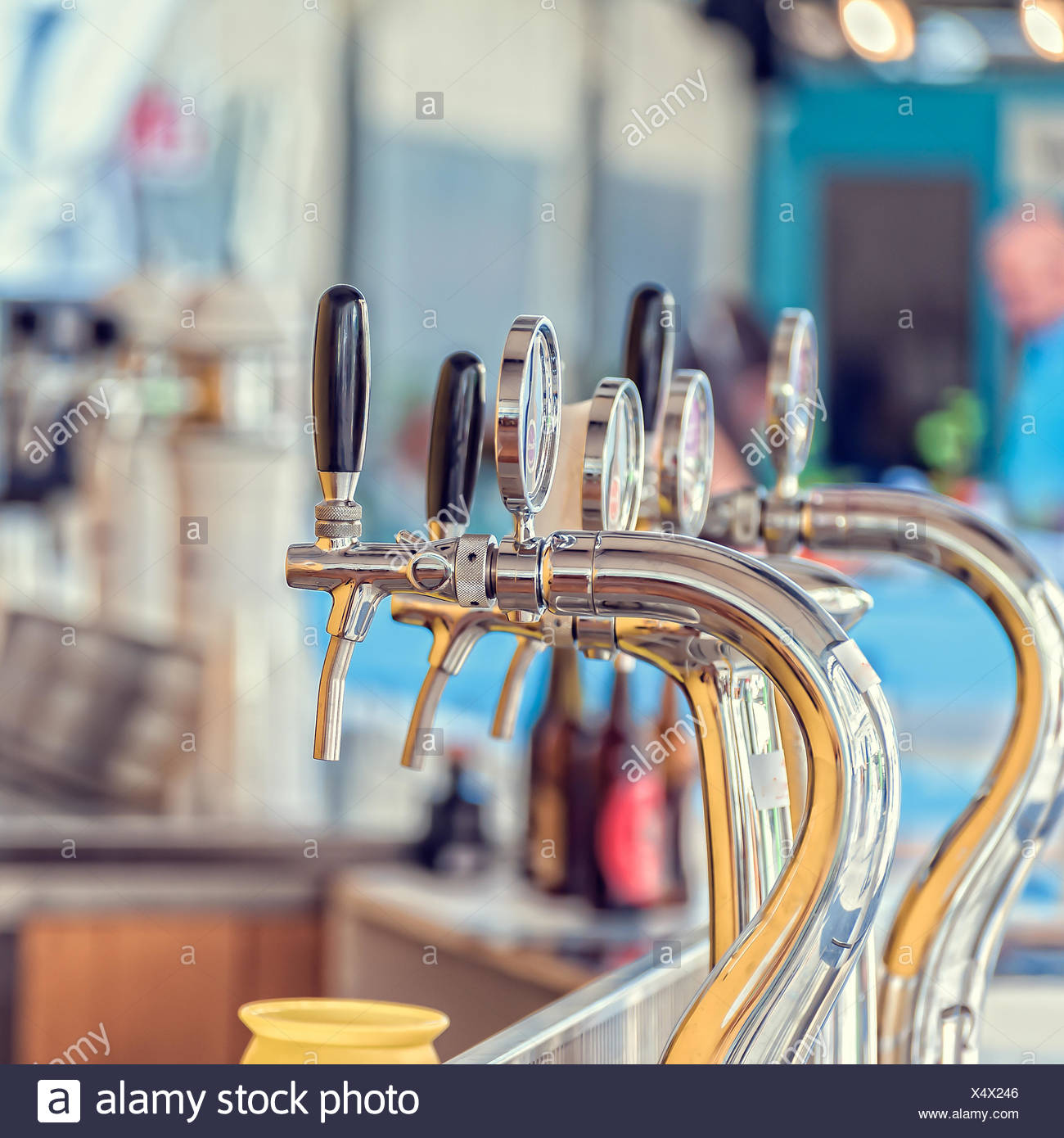 Draught Beer Taps High Resolution Stock Photography and Images - Alamy