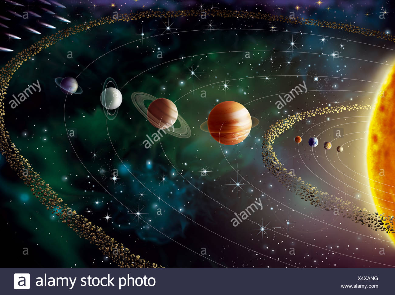 Asteroid Belt High Resolution Stock Photography and Images - Alamy