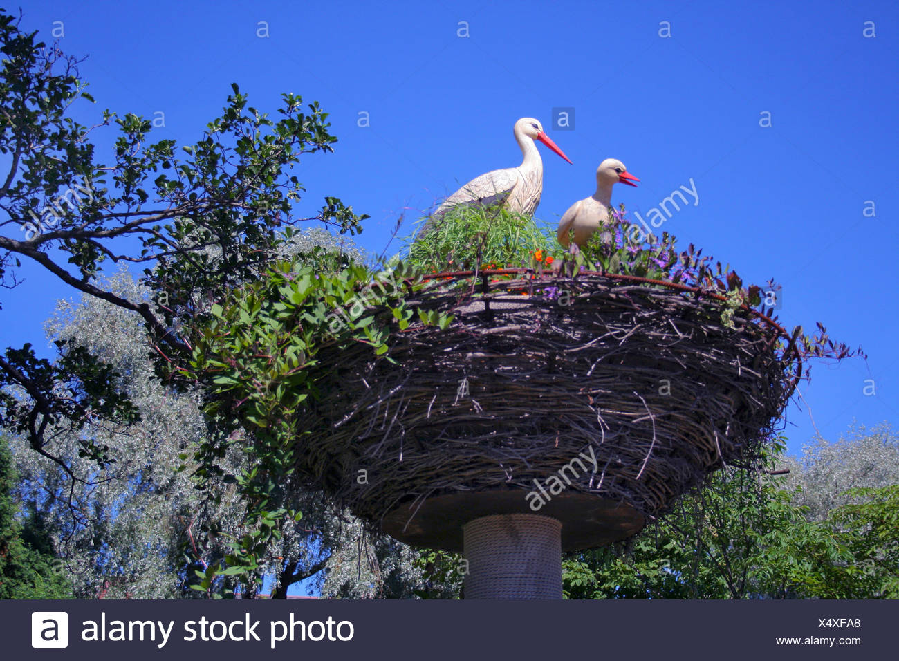 Artificial Stork Nest High Resolution Stock Photography and Images - Alamy