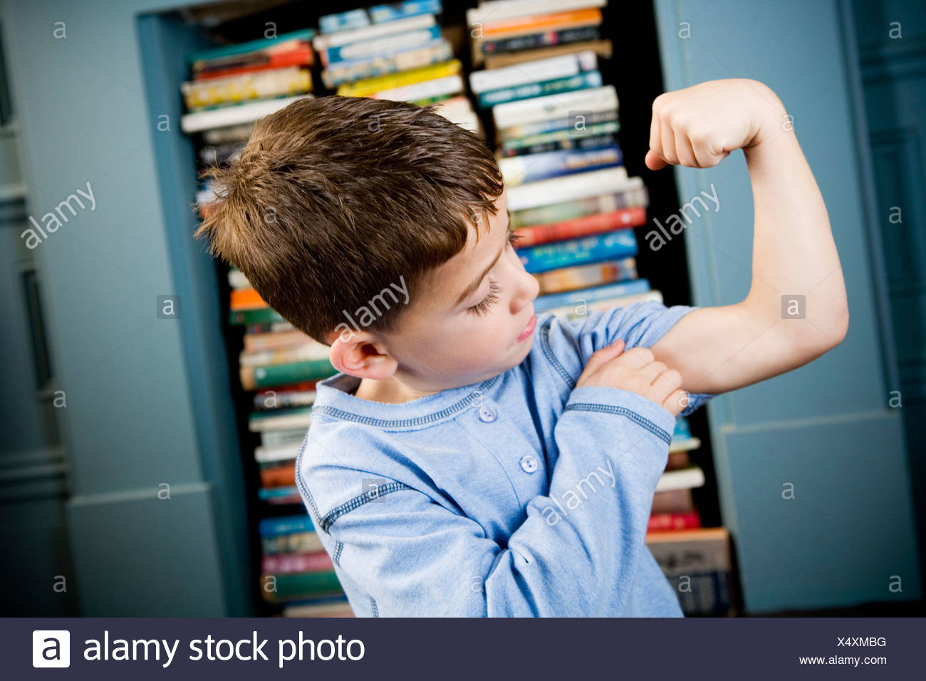Child Flex Muscle Stock Photos & Child Flex Muscle Stock Images - Alamy