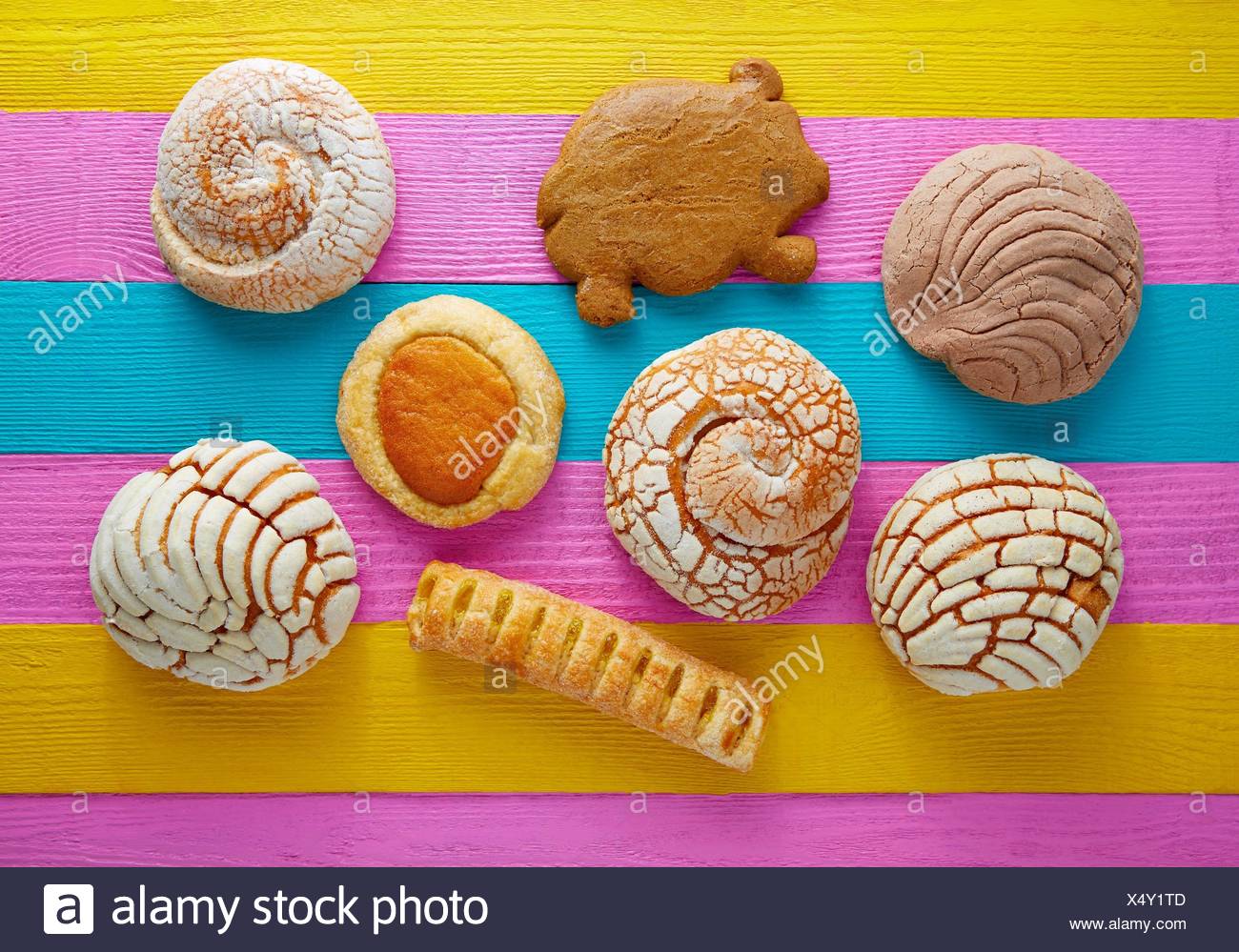 Concha Bread High Resolution Stock Photography and Images - Alamy