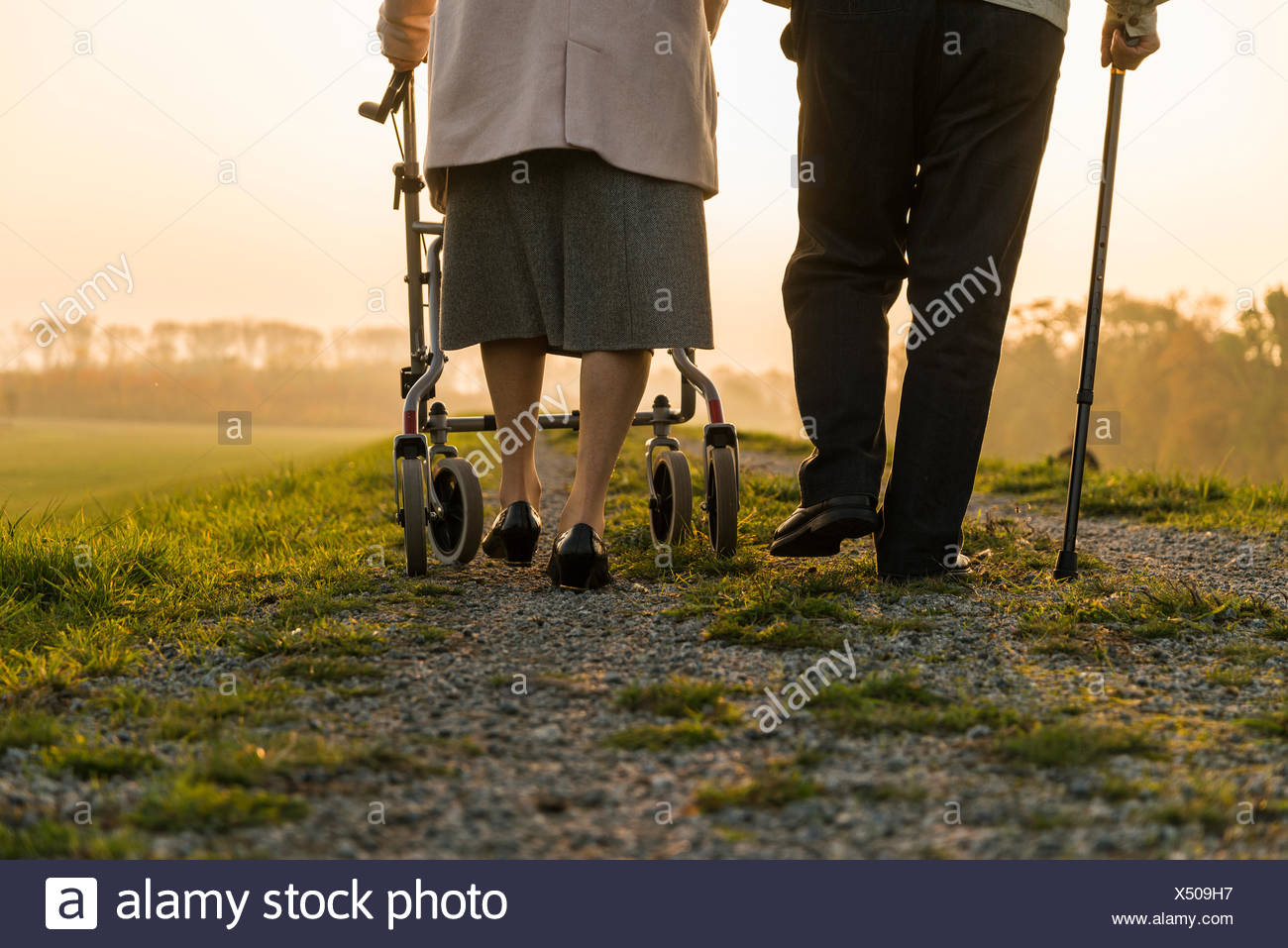 Old Man With Walking Stick High Resolution Stock Photography and Images ...