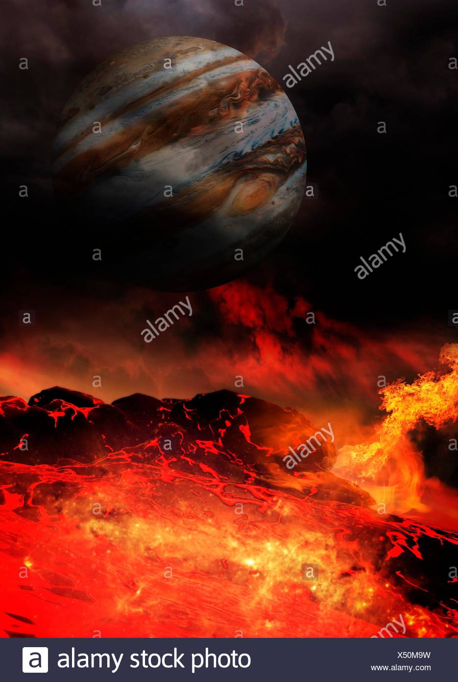 Surface Of A Planet High Resolution Stock Photography and Images - Alamy