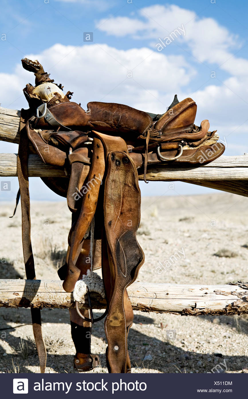 Cowboy Saddle Stock Photos & Cowboy Saddle Stock Images - Alamy