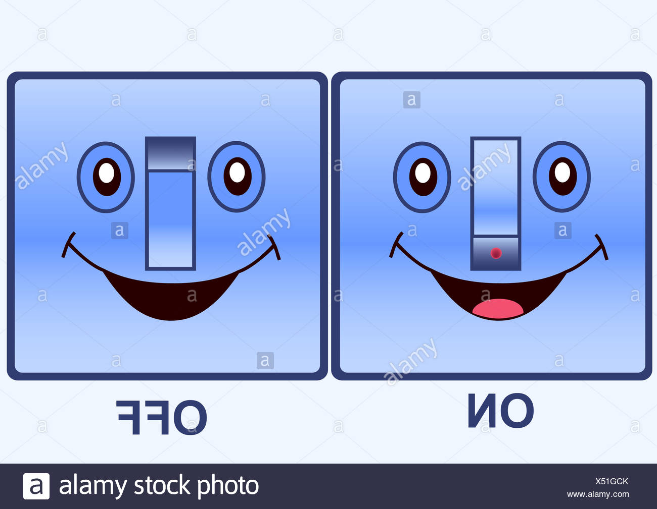 Cartoon Light Switch High Resolution Stock Photography and Images - Alamy