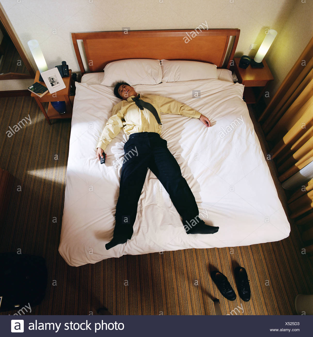 Sleeping Hotel Room High Resolution Stock Photography and Images - Alamy