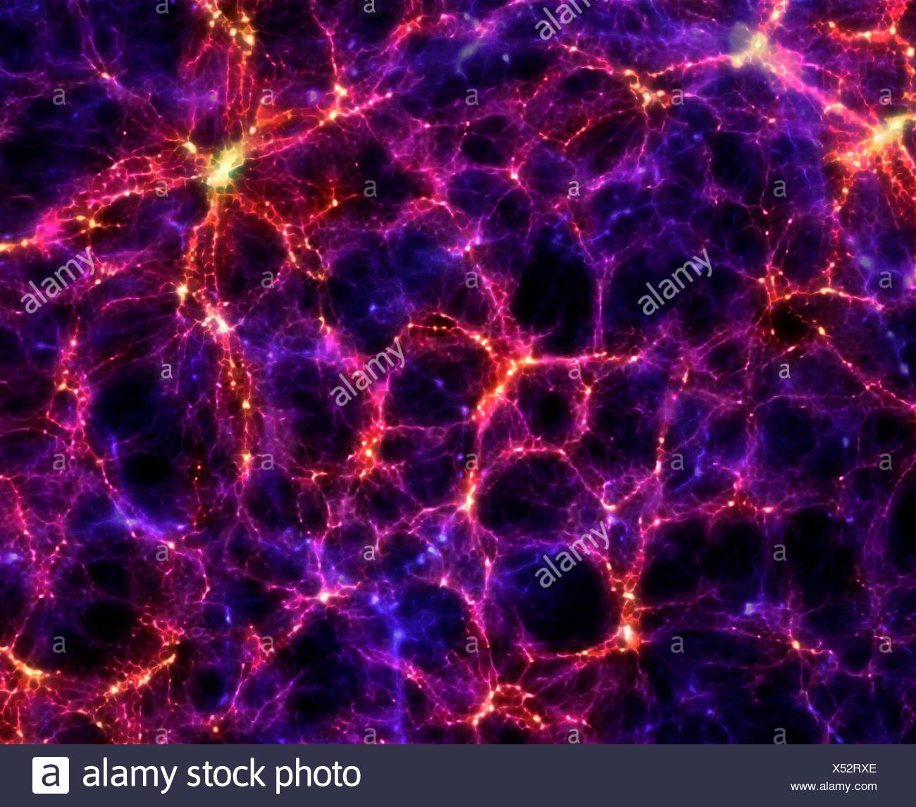 Intergalactic Filaments High Resolution Stock Photography and Images ...