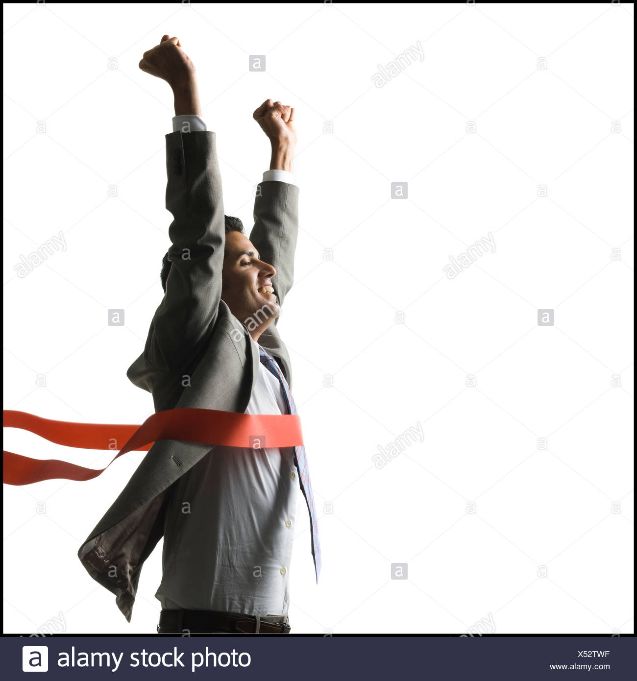 Finish Line Ribbon High Resolution Stock Photography and Images - Alamy
