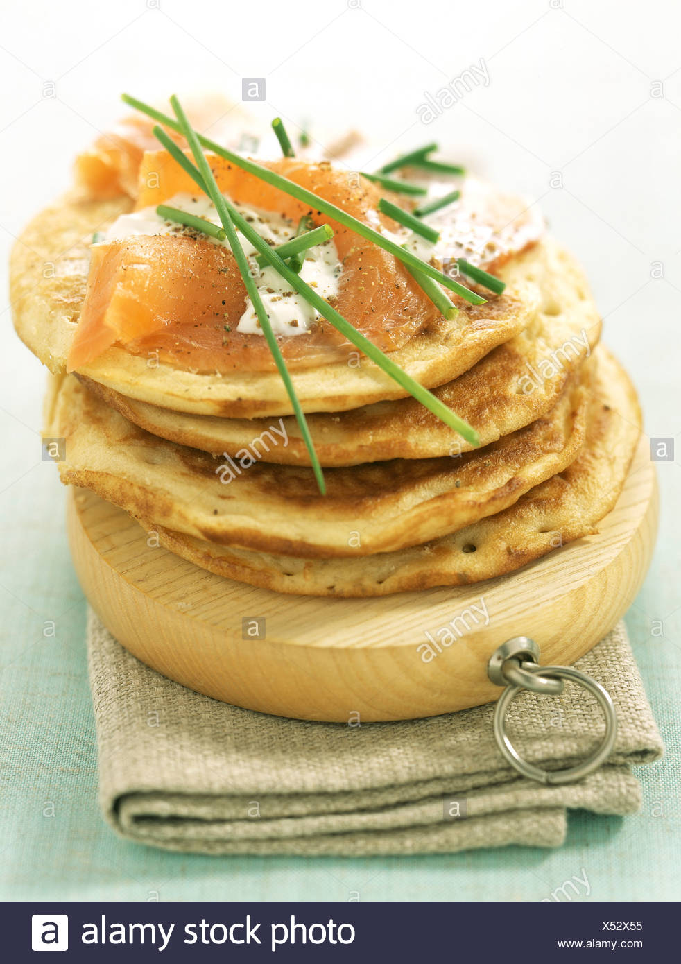 Blinis Smoked Salmon Stock Photos & Blinis Smoked Salmon Stock Images ...