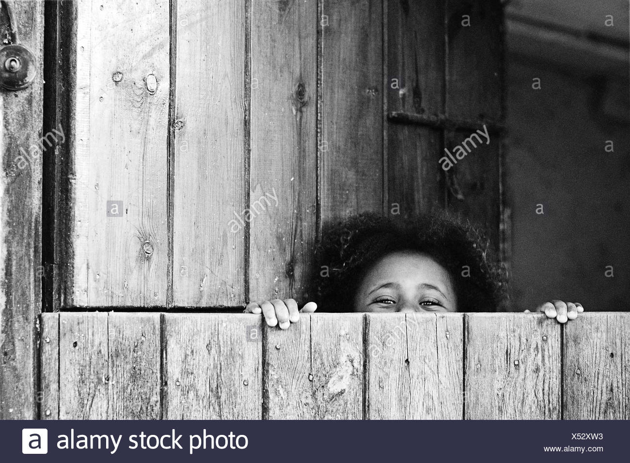 Peeking Door Stock Photos & Peeking Door Stock Images - Alamy