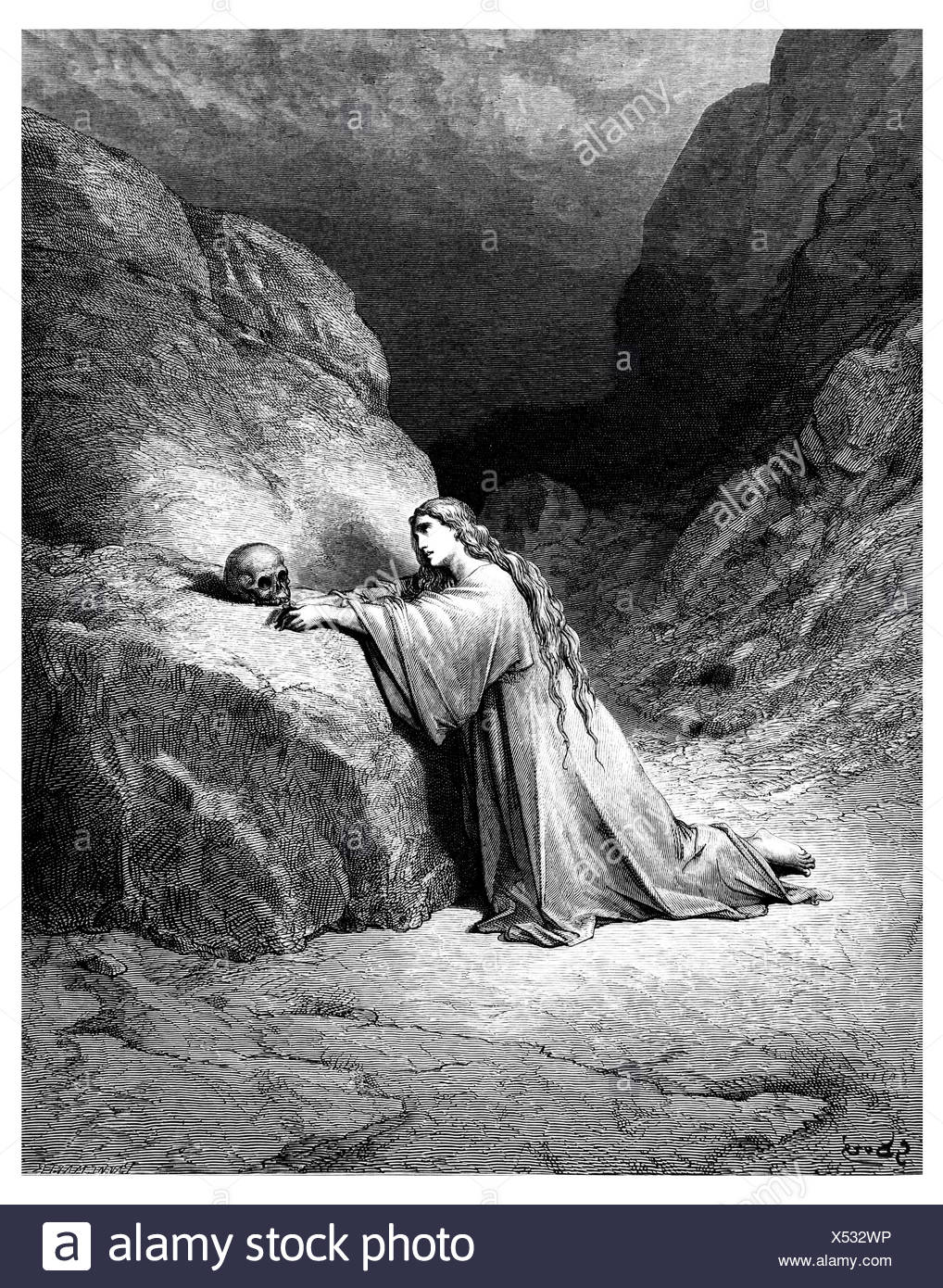 Mary Magdalene Portrait High Resolution Stock Photography and Images ...