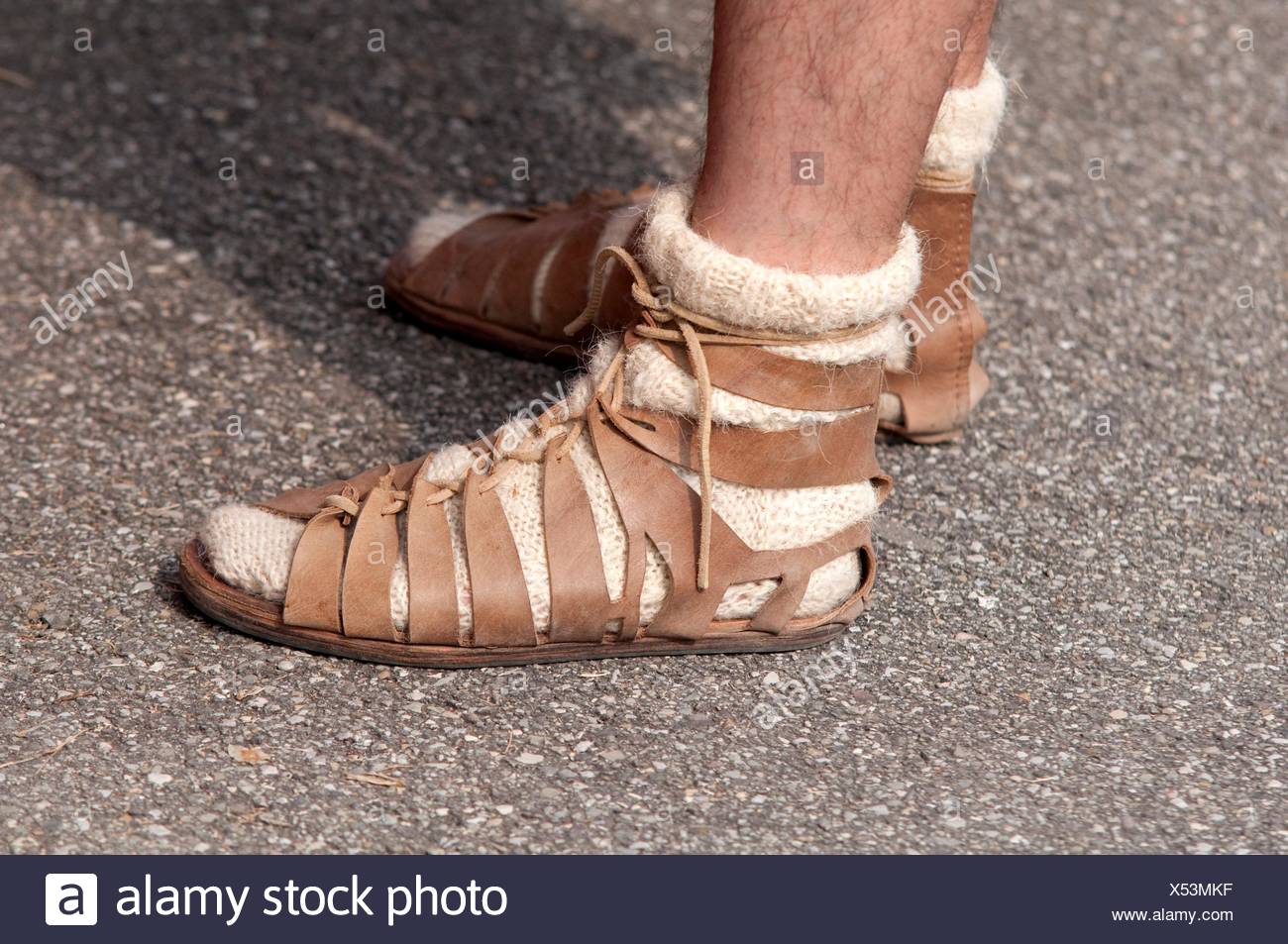 Roman Soldiers Sandal High Resolution Stock Photography and Images - Alamy