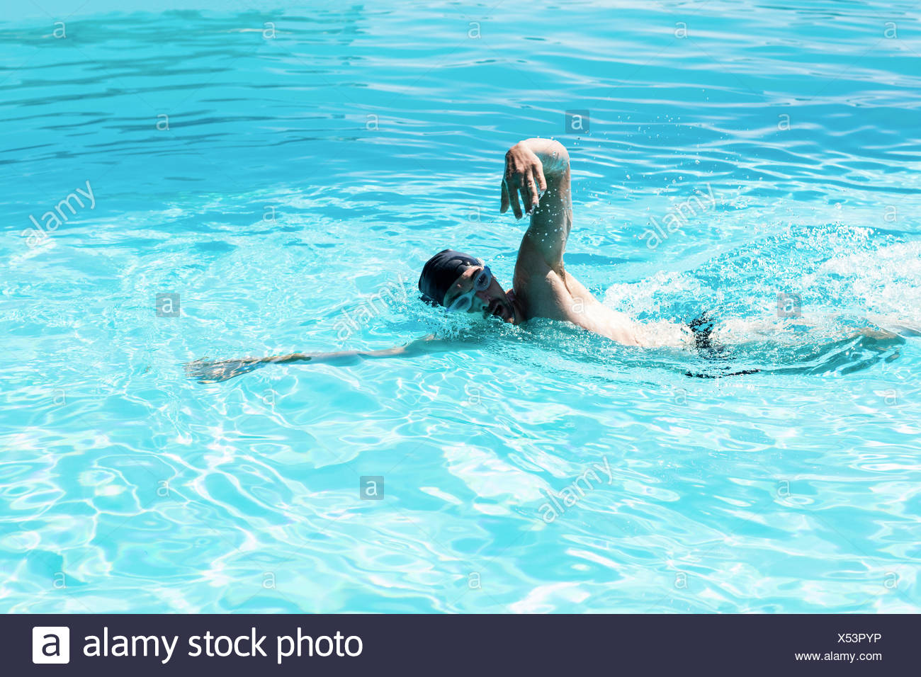 Swimmer Crawl High Resolution Stock Photography and Images - Alamy