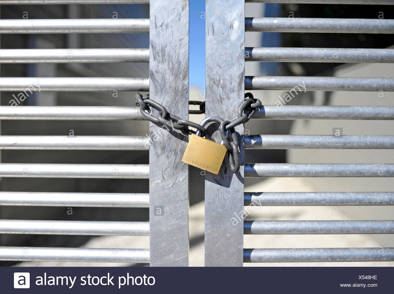 Closed Gate High Resolution Stock Photography and Images - Alamy