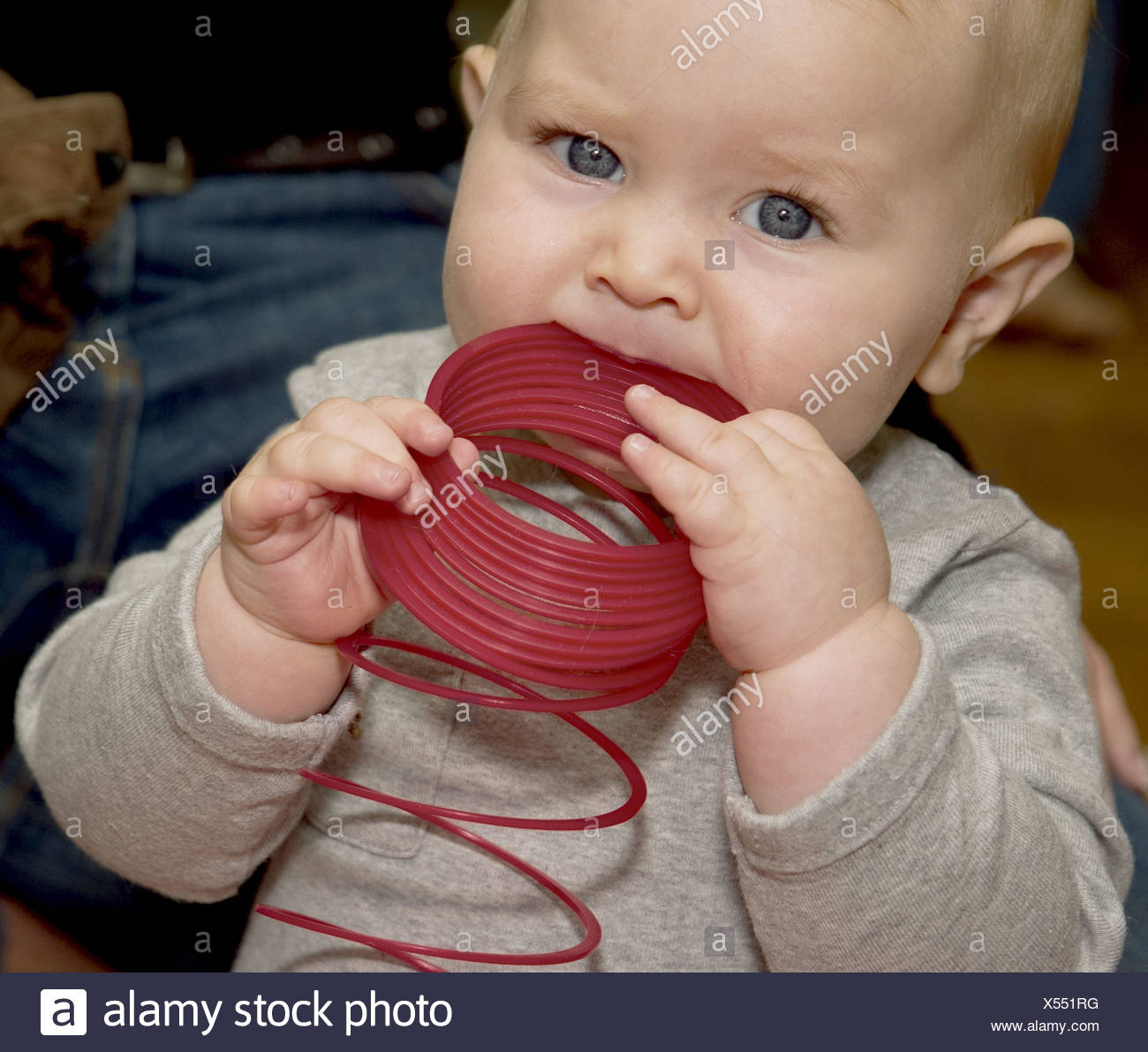 Baby Chewing Plastic Stock Photos & Baby Chewing Plastic Stock Images ...