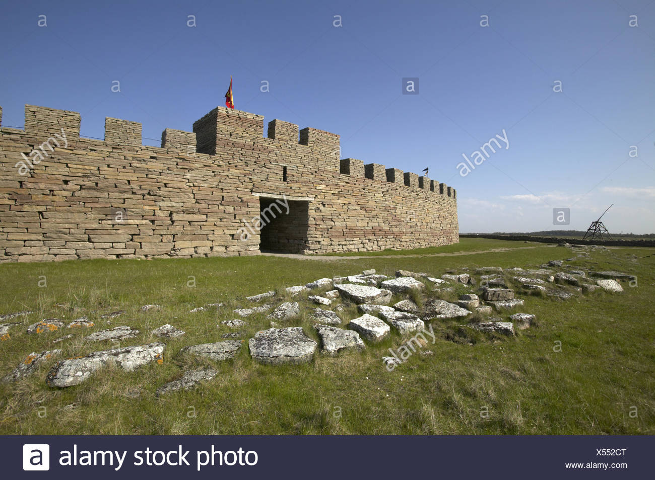 Viking Castle Stock Photos & Viking Castle Stock Images - Alamy
