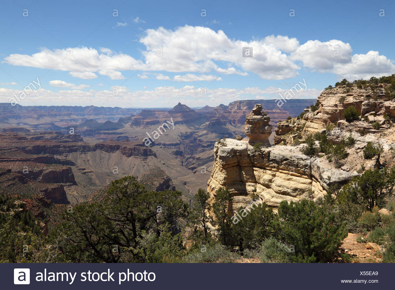 Vishnu Temple Grand Canyon Stock Photos & Vishnu Temple Grand Canyon ...