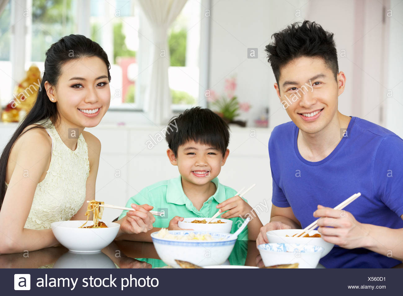 Asian Chinese Meal Family High Resolution Stock Photography and Images ...