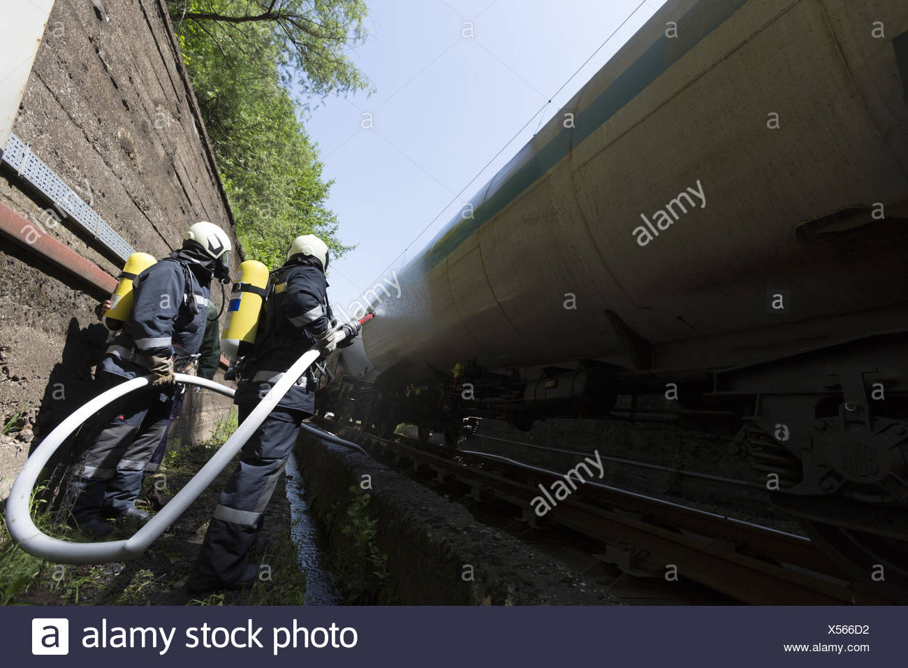 Fire Extinguishing High Resolution Stock Photography and Images - Alamy